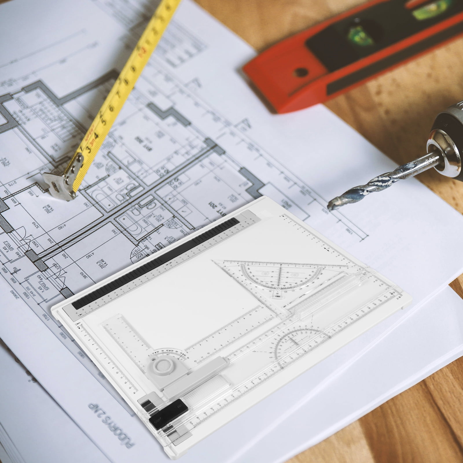 Sutowe A4 Drawing Board Drafting Table Portable Architectural Drafting ...