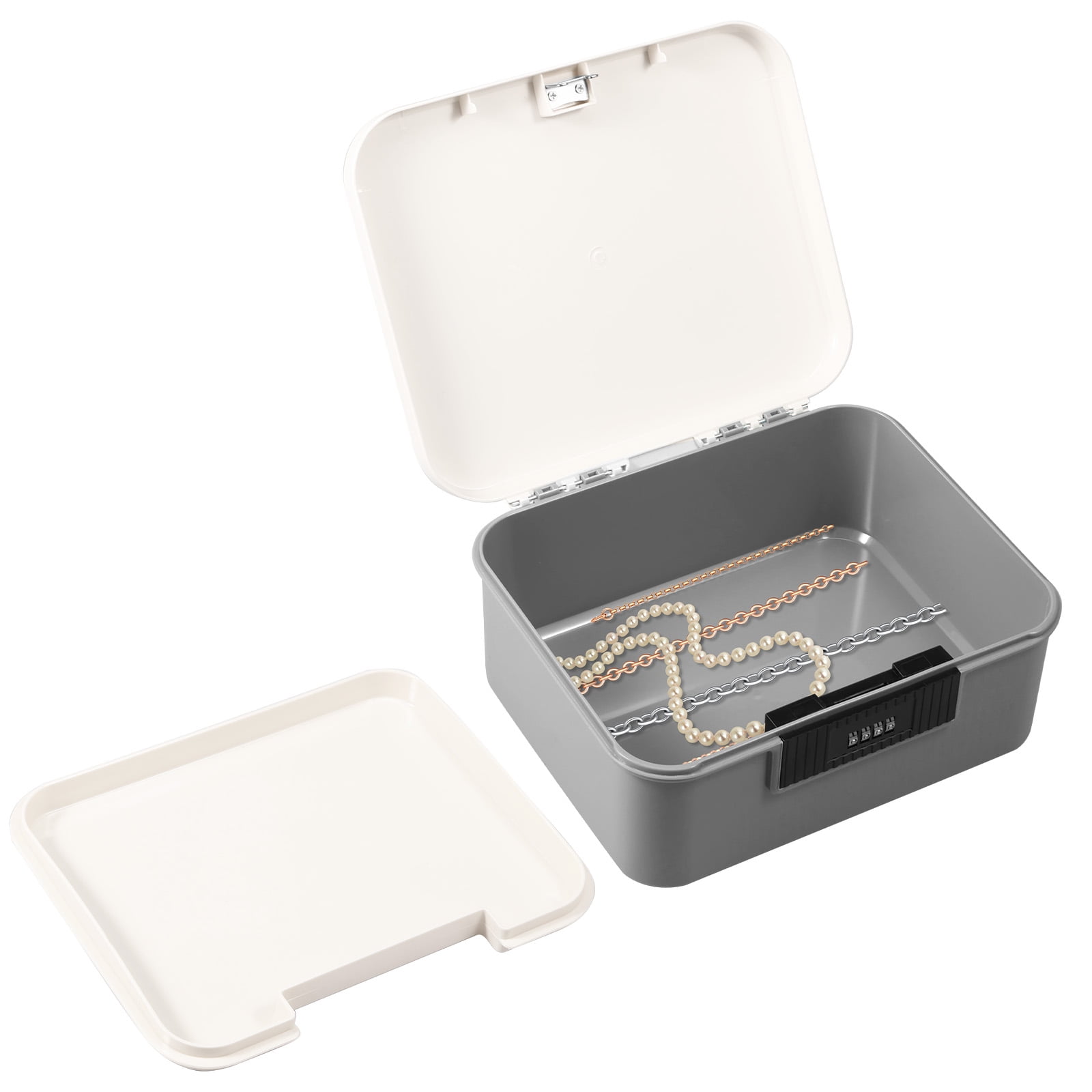 Sutowe ABS Plastic Lockable Storage Bin With Combination Lock Large ...