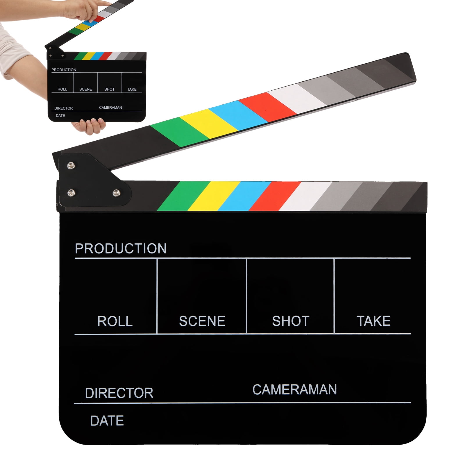 Sutowe Acrylic Movie Directors Clapboard Decorative Film Clapper Board ...