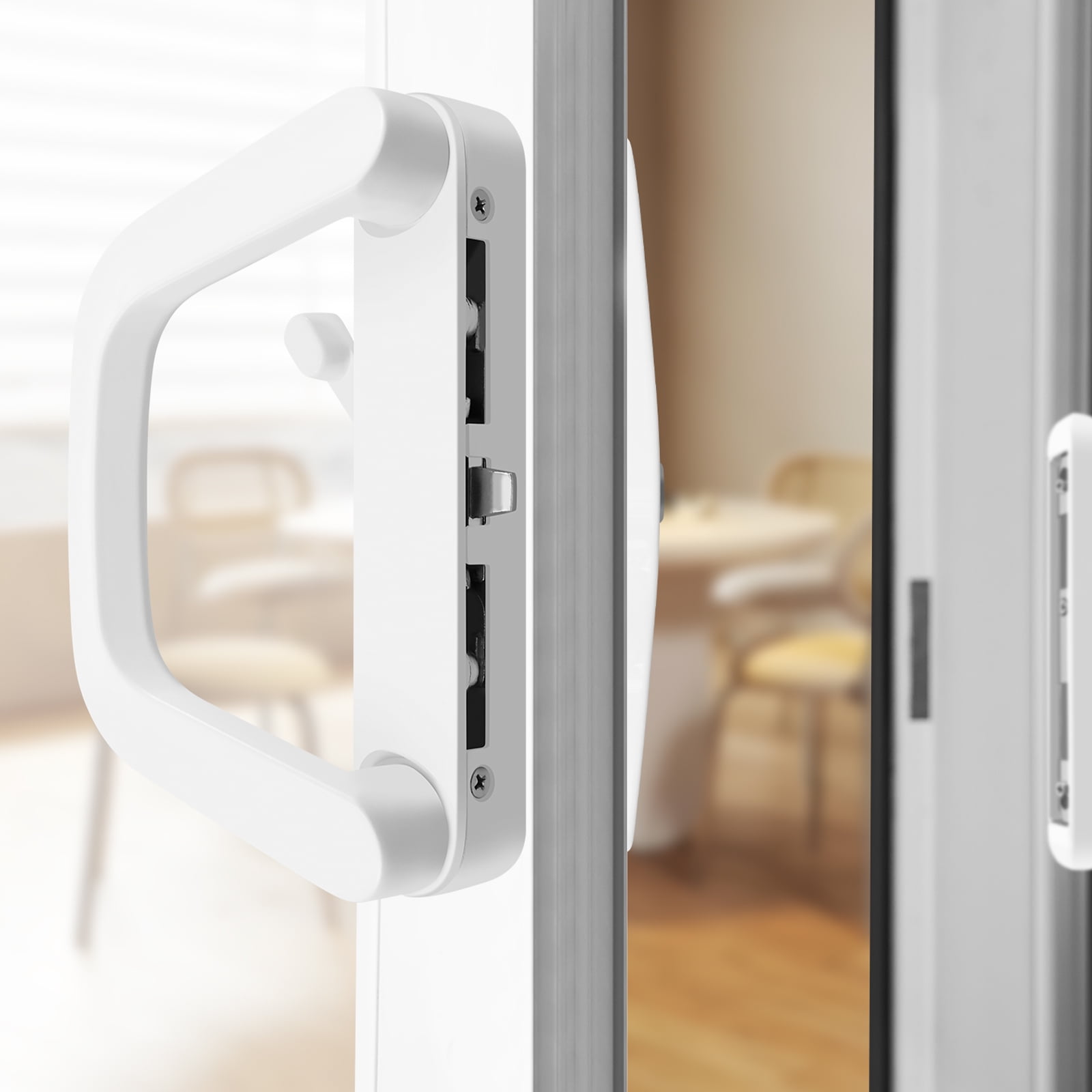 Sutowe Alloy Sliding Patio Door Handle Set Strong Locking Force Patio ...