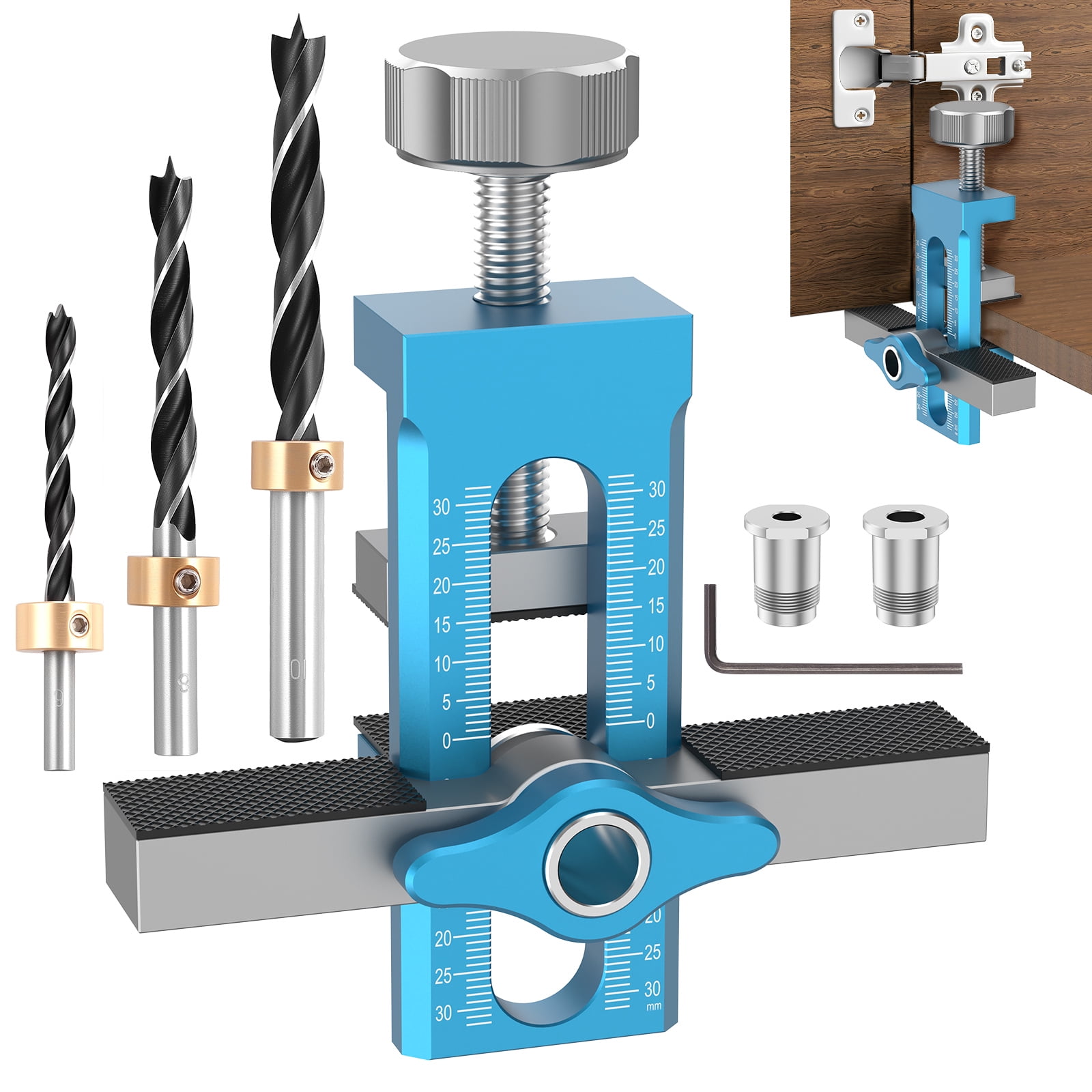 Tcwhniev Aluminium Alloy Cabinet Hardware Jig Rust Resistant Anti ...