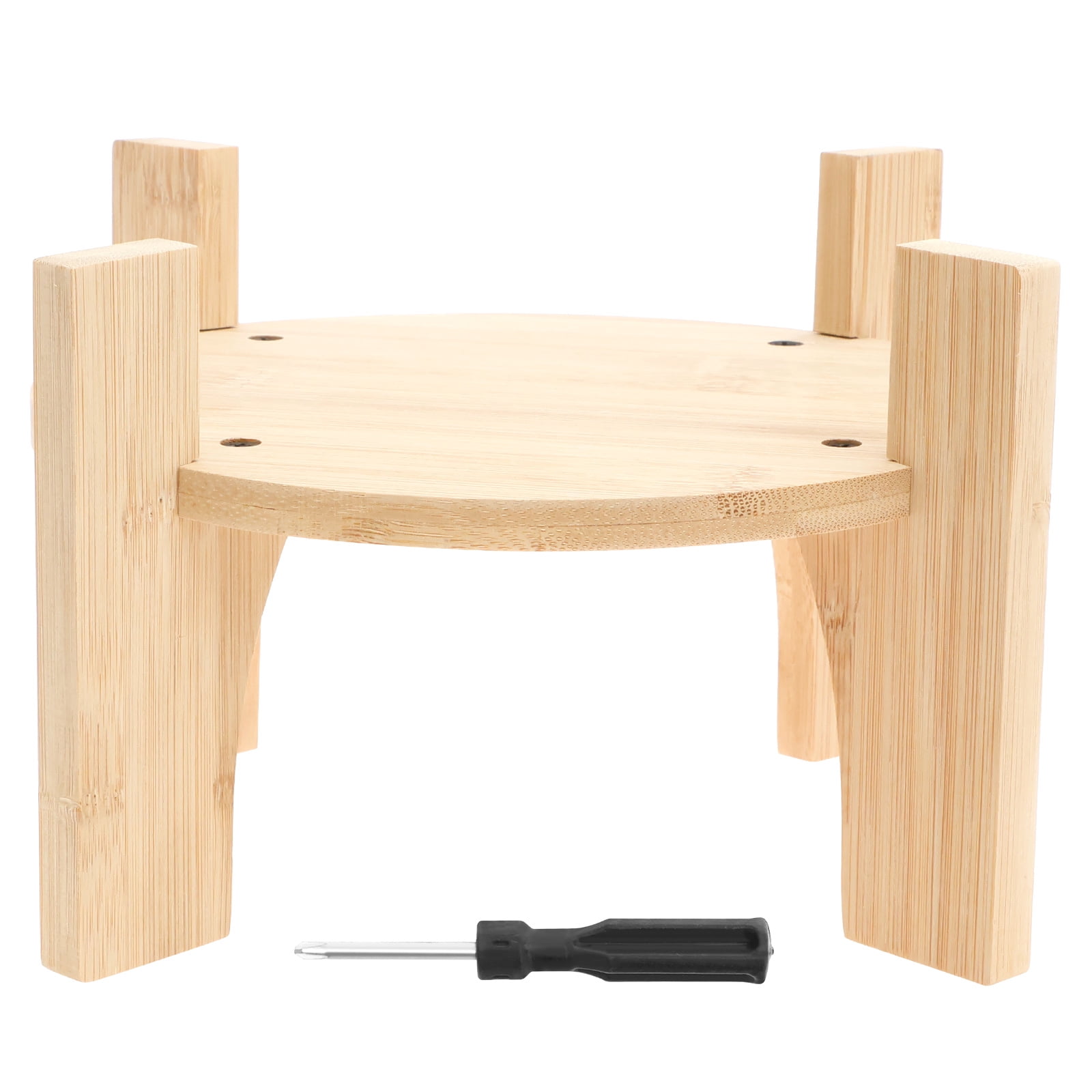 Sutowe Beverage Dispenser Stand Bamboo Wood Juice Dispenser Stand ...