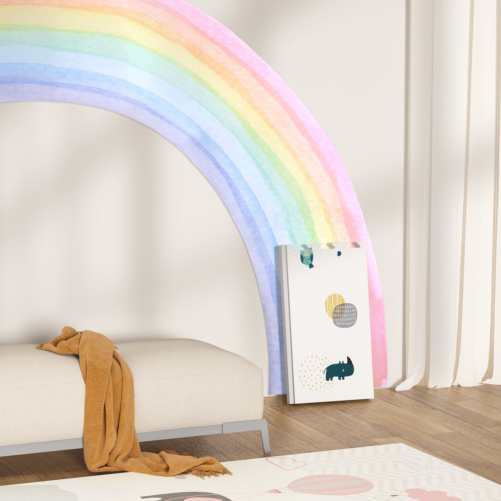 Sutowe Colorful Wall Stickers Large Beautiful Self Adhesive Wall ...