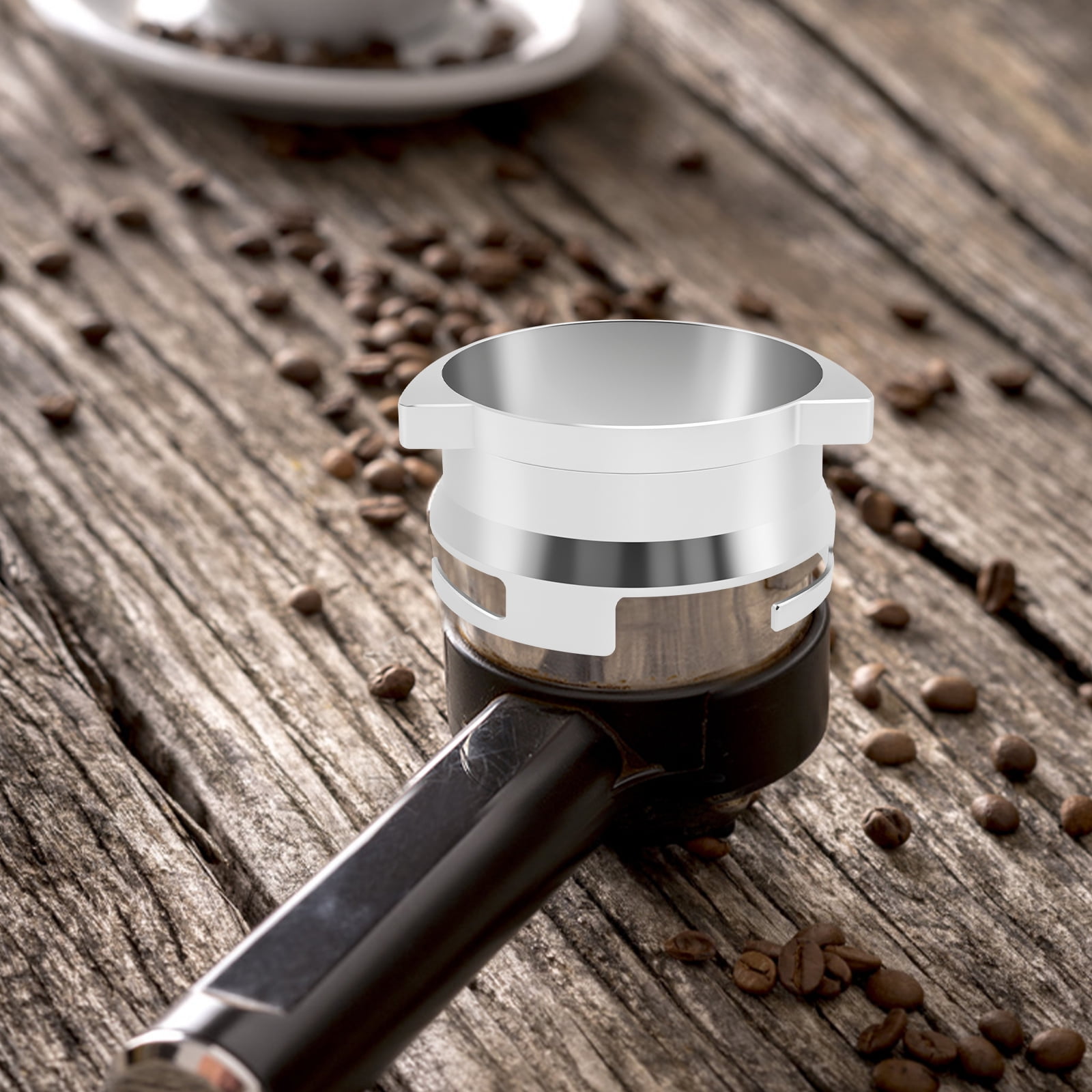 Sutowe Espresso Dosing Funnel Hands Free Espresso Funnel Stainless ...