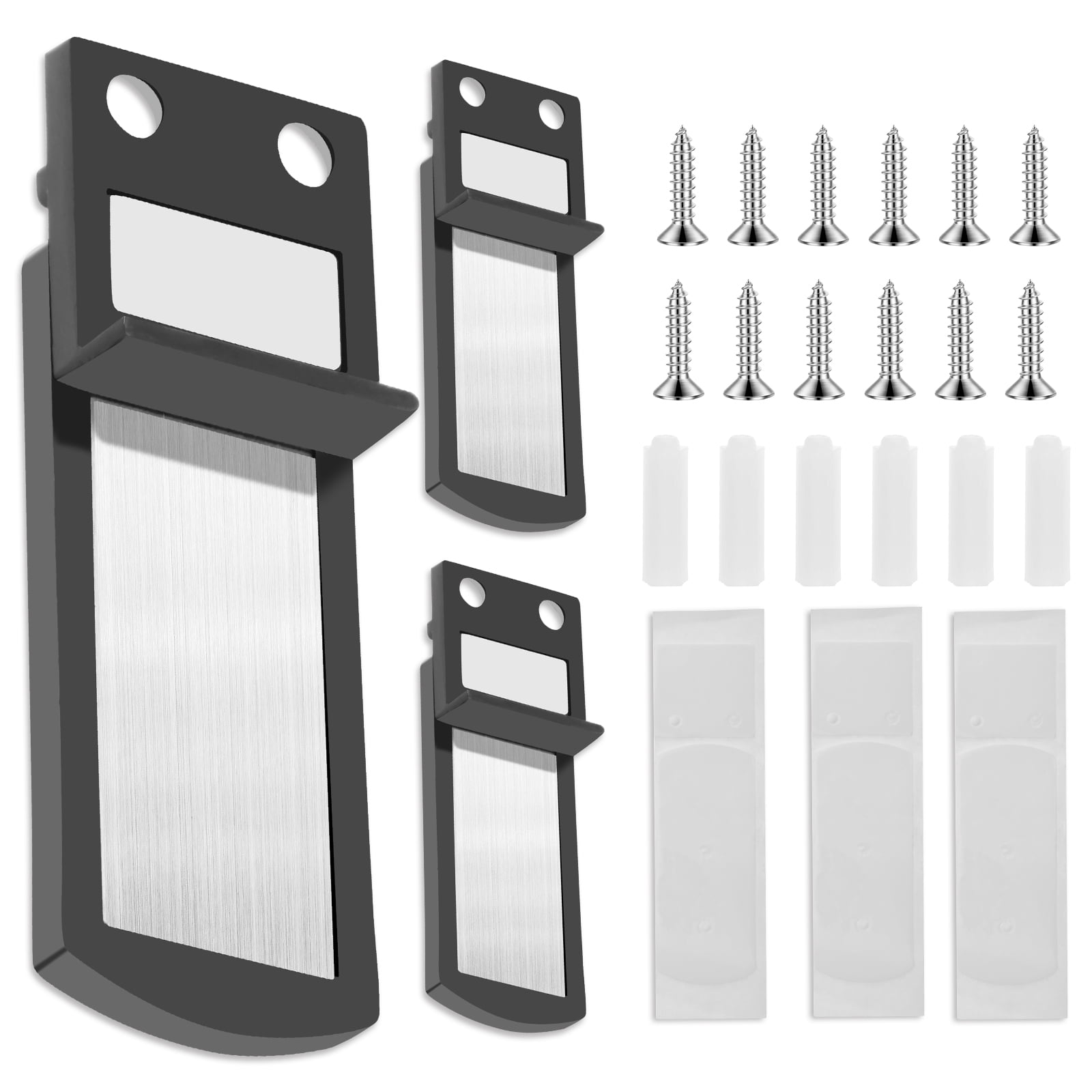 Sutowe Magnetic Door Stopper Set Solid Versatile Door Stoppers Magnetic ...