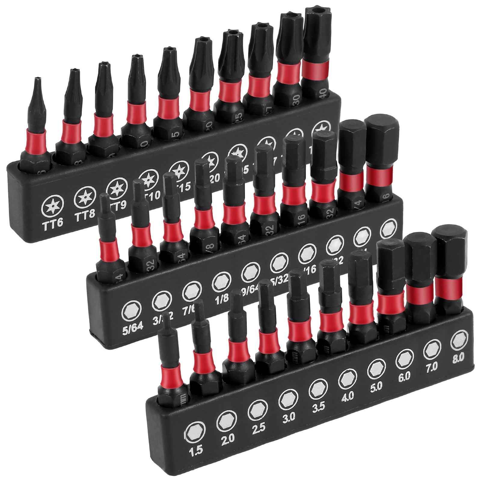 Sutowe Magnetic Hex Screwdriver Bit Set Solid Easy to Use Magnetic Head ...