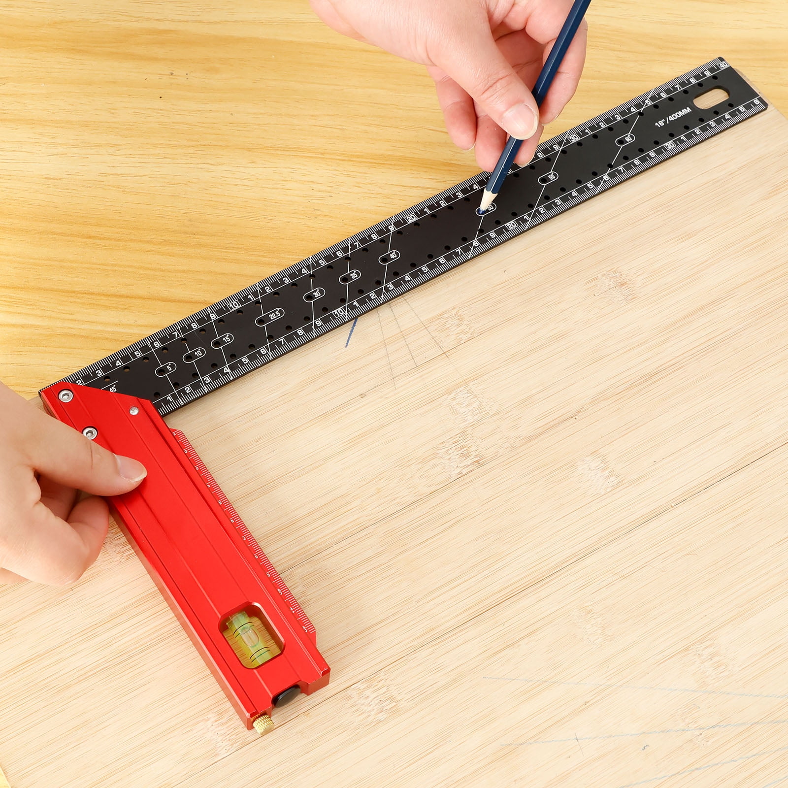 Sutowe Marking Gauge Scribing Ruler Aluminum Alloy Woodworking Marking ...