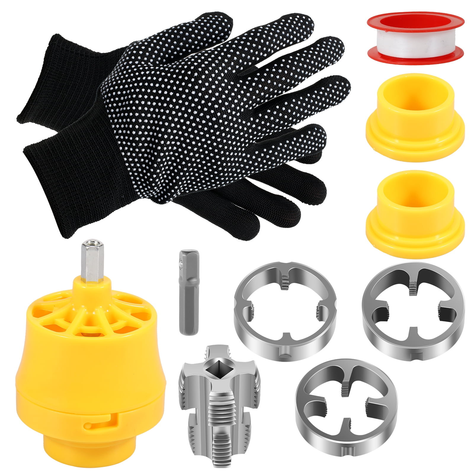 Sutowe PVC Thread Maker Tool Versatile Pipe Threader Plumbing Tool ...