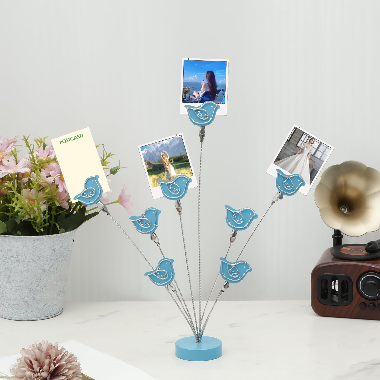 Sutowe Photo Tree Holder Clip 8 Branch Family Tree Present Card Holder ...