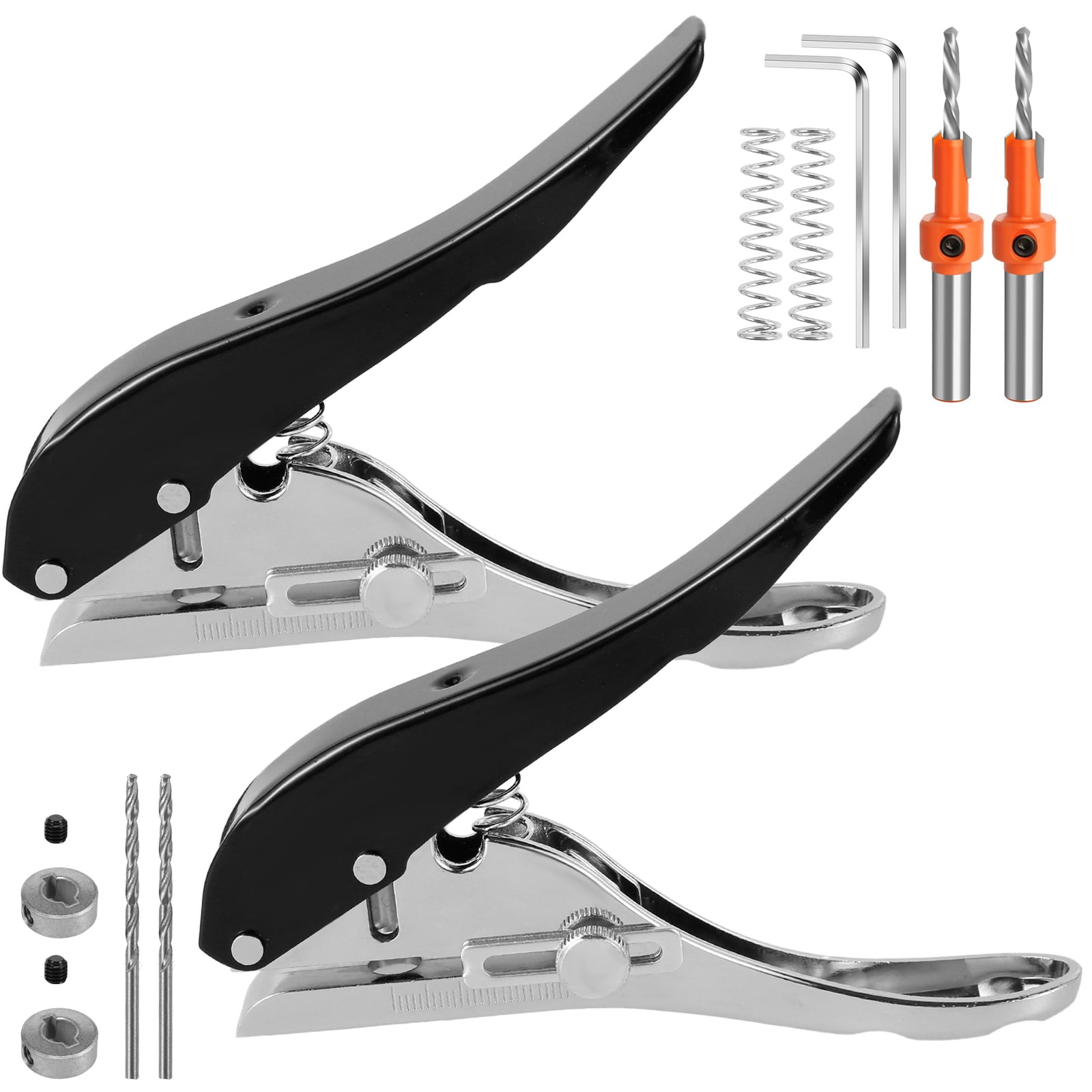 Sutowe Single Hole Punch 5/16inch Heavy Duty Hole Puncher Portable Hole ...