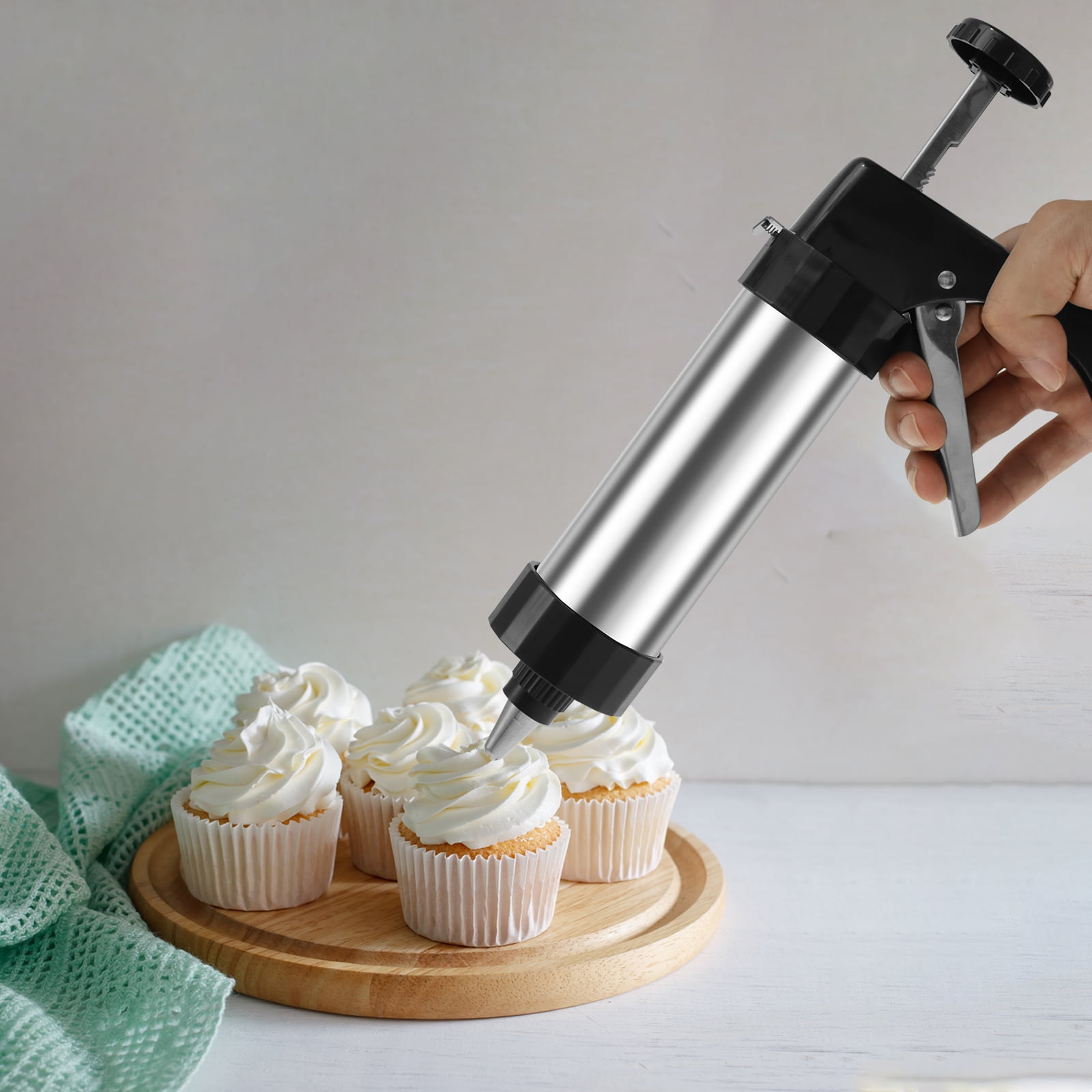 Sutowe Stainless Steel Biscuit Maker Set Reusable Rust Proof Biscuit ...