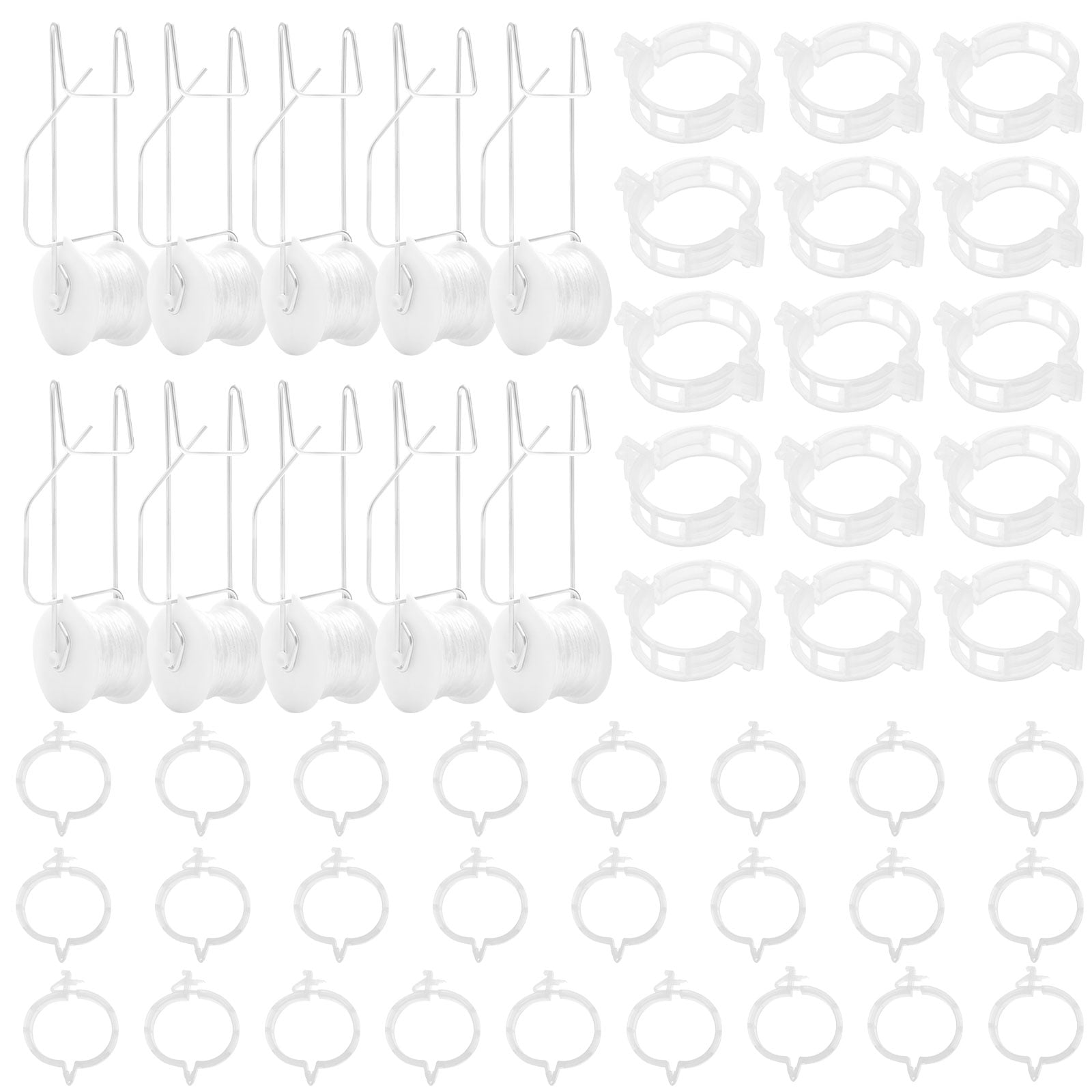 Sutowe Sturdy Tomato Roller Hooks With 15m Rope Versatile Strong Load ...