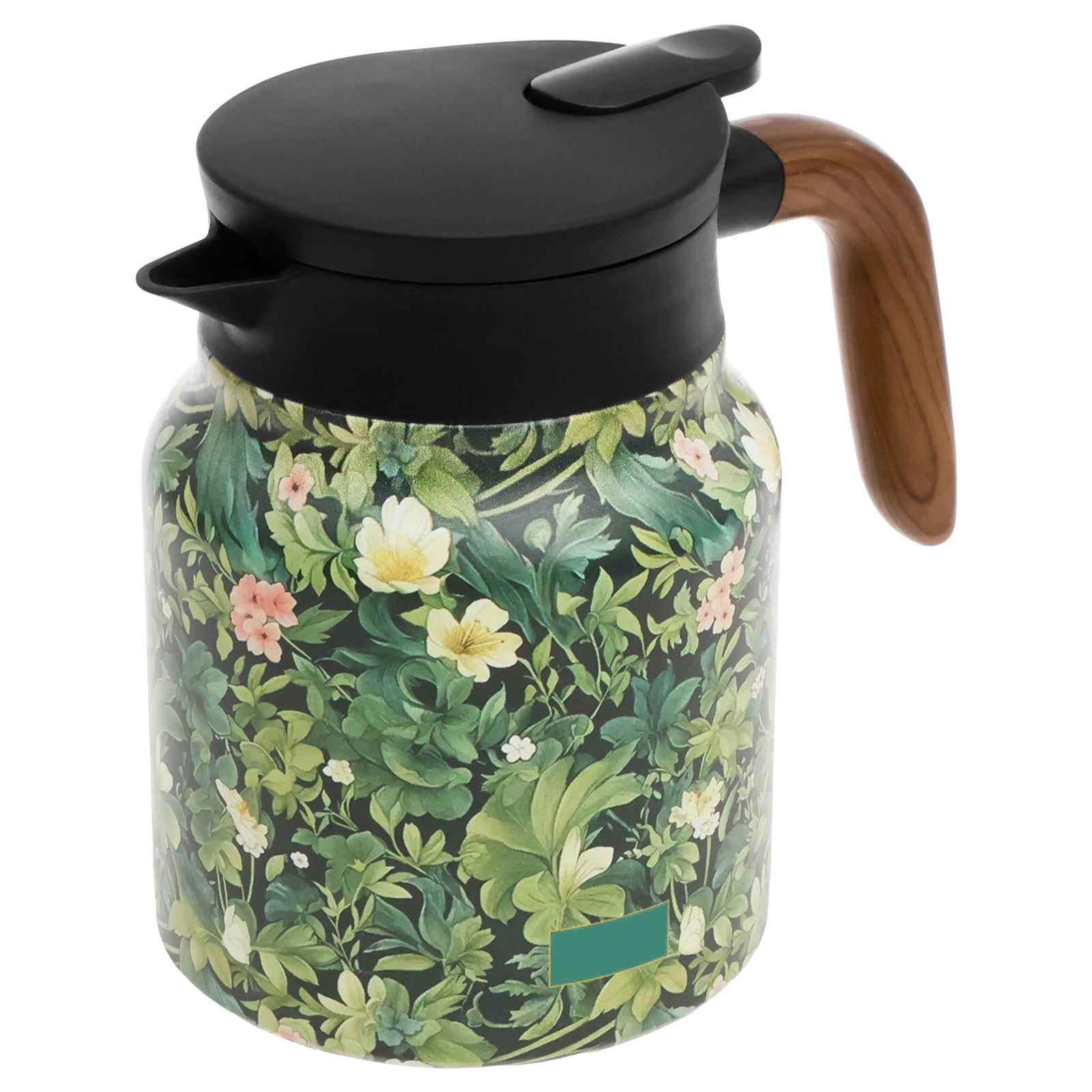 Tcwhniev Thermal Tea Pot with Handle and Built in Infuser Stainless ...