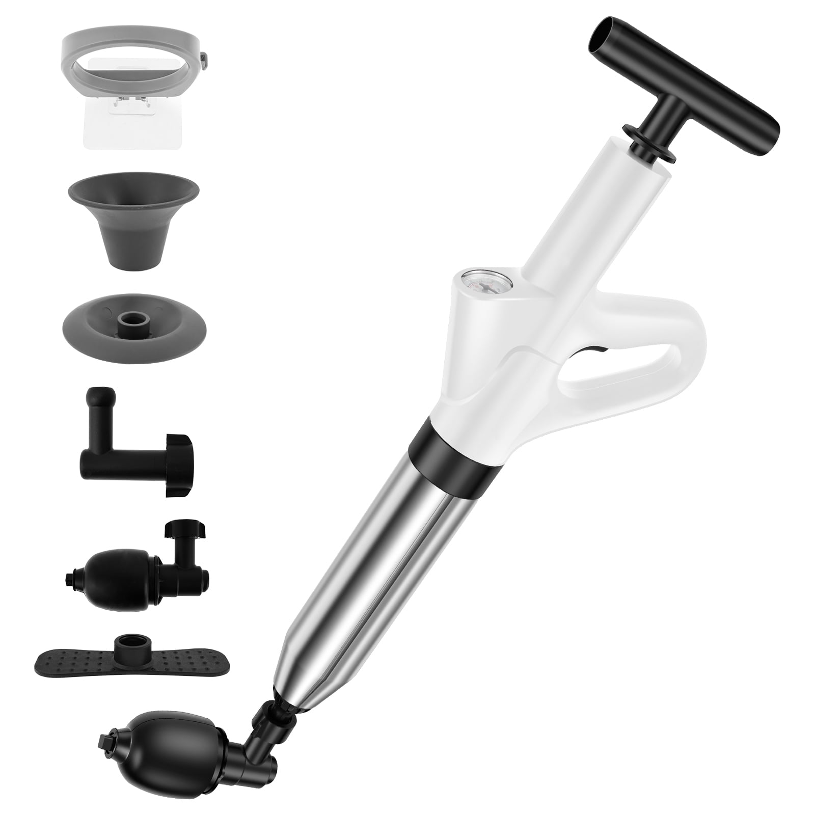 Sutowe Toilet Plunger High Pressure Toilet Air Plunger Blaster ...