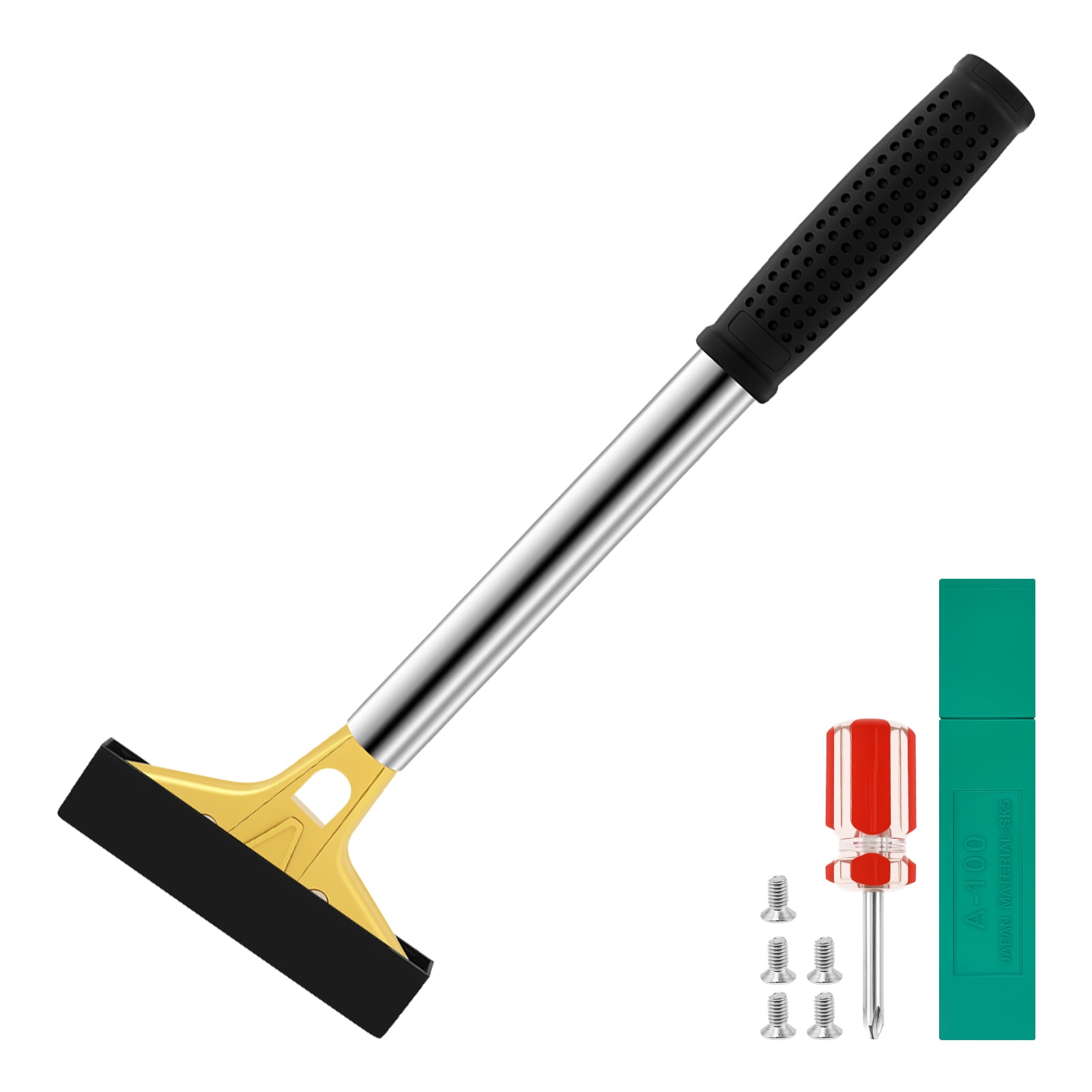 Sutowe Wallpaper Scraper with 10 Blade Paint Scraper with Ergonomic ...
