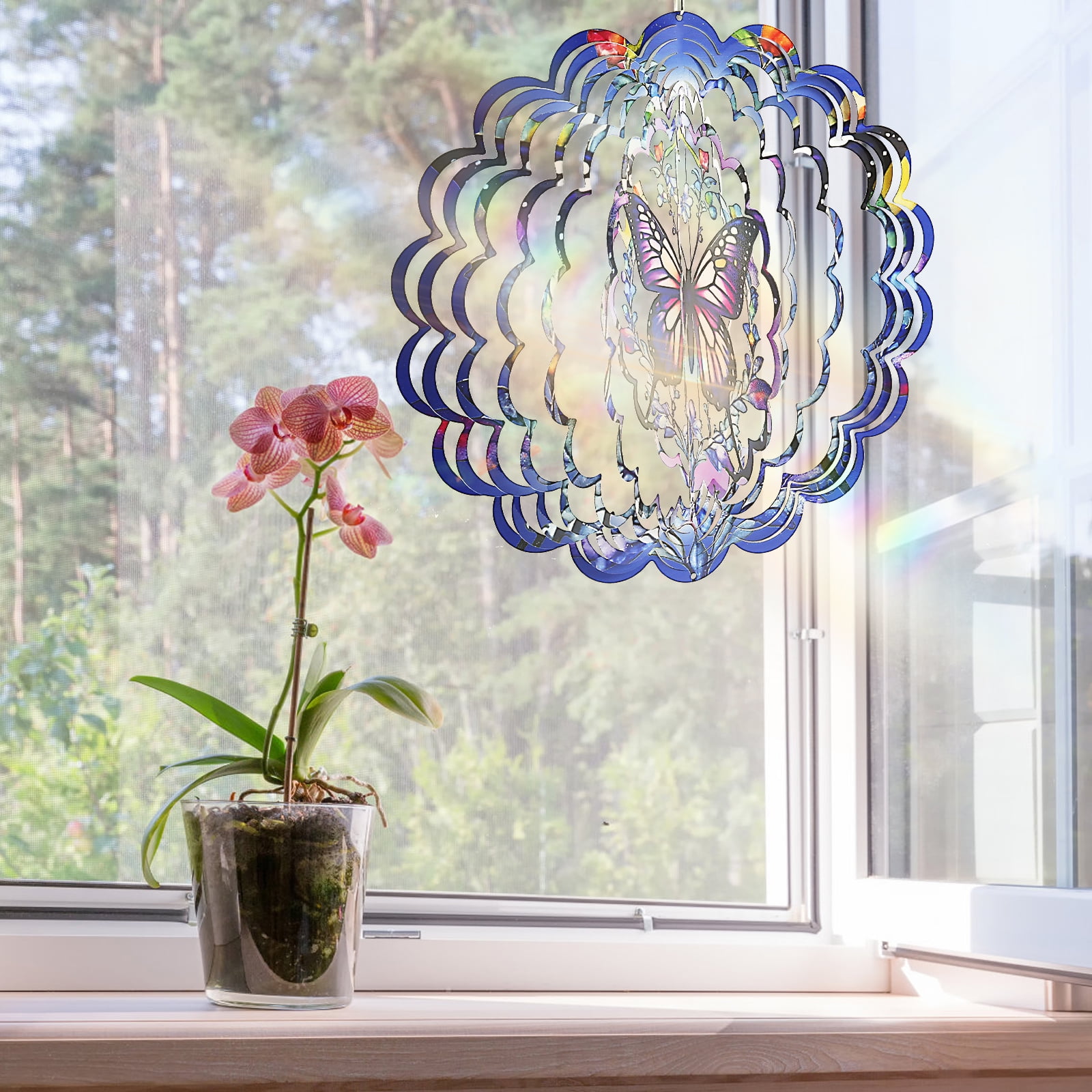 Sutowe Wind Spinner Stainless Steel Windmill Swivel Unique Model ...