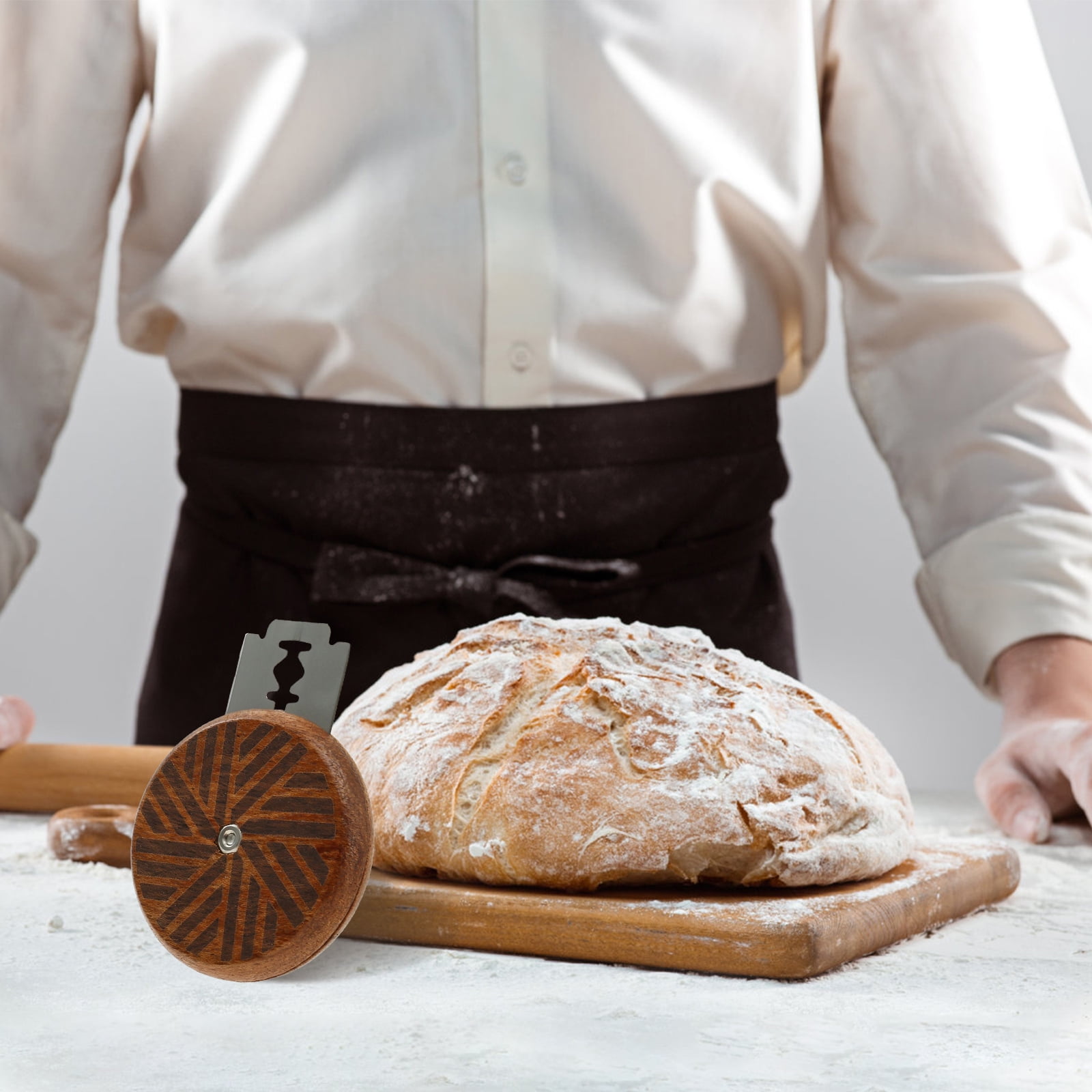 Sutowe Wood Bread Lame Slashing Tool with 15 Blades and 1 Leather Bag ...