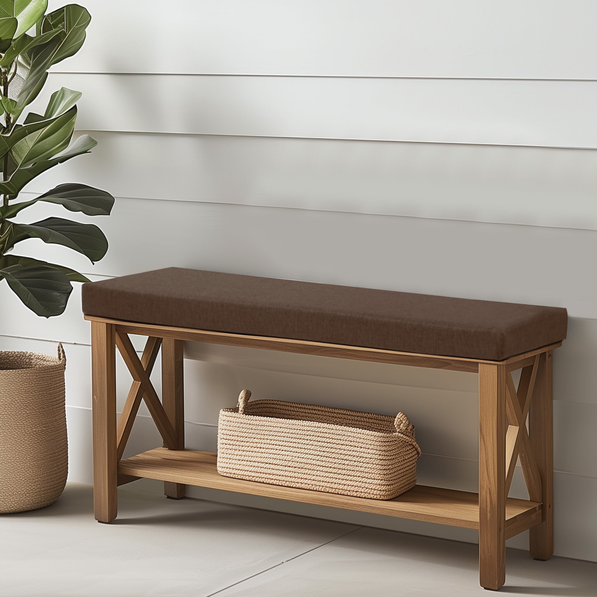 Sutteles Bench cushion 45 inch bench chair cushion for indoor furniture ...