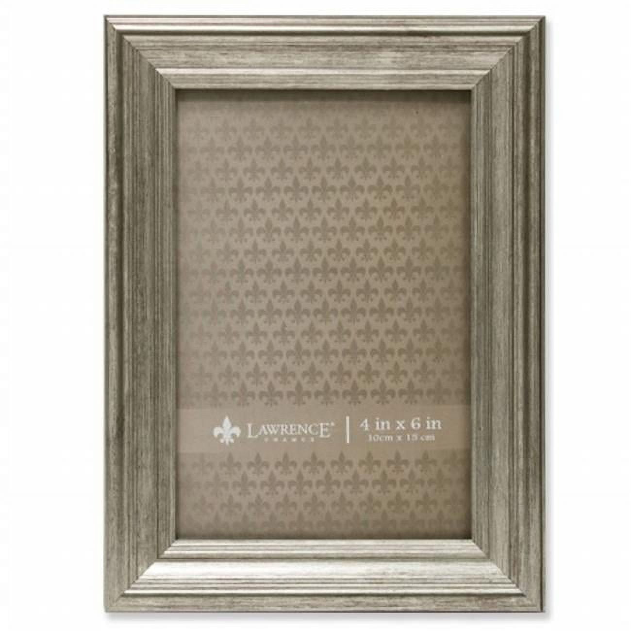 Sutter Burnished Picture Frame - Silver, 0.67 in. - Walmart.com