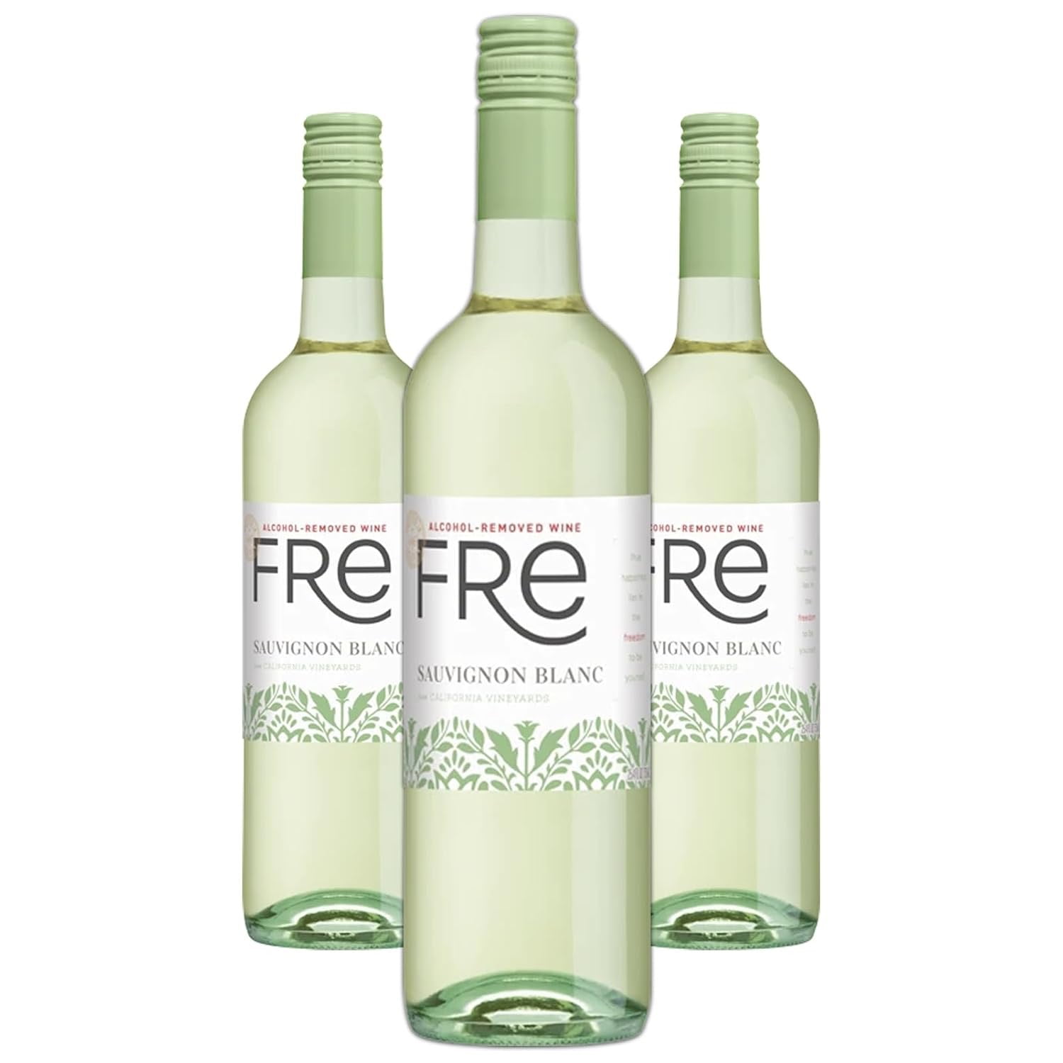 Sutter Home Fre Sauvignon Blanc Non-Alcoholic Wine 750ML, 3-PACK ...