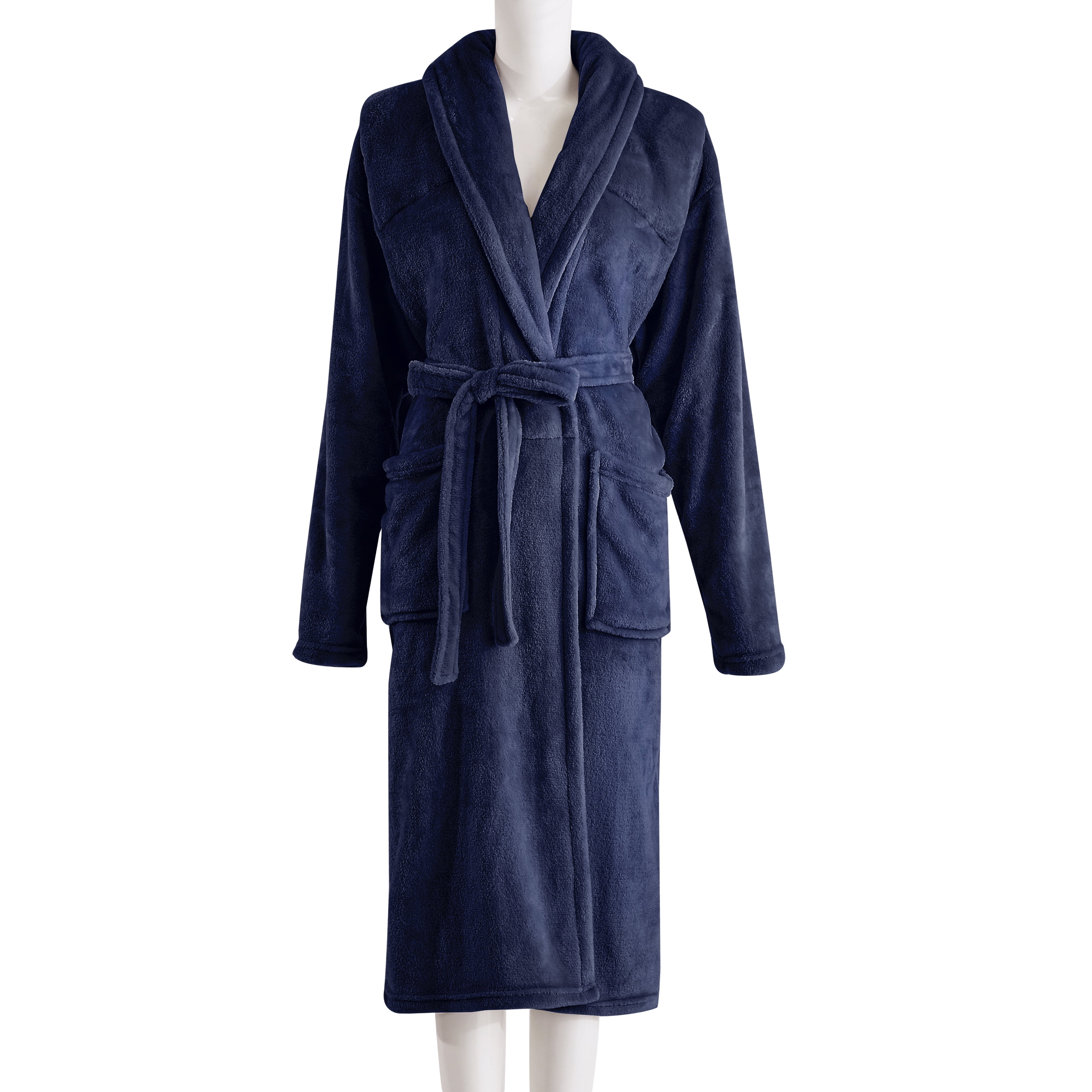 Sutton Home Navy 5 lbs Weighted Robe SM 20"x42" - Walmart.com