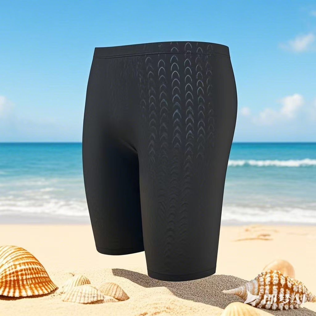Sutucom Swimming Trunks Five-Point Men's Professional Swimsuit ...