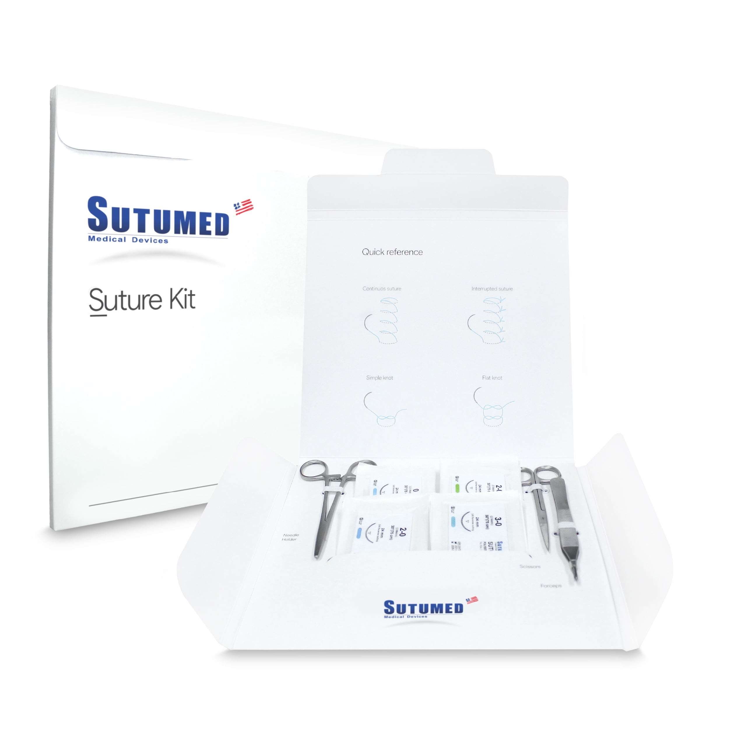 Sutumed Assorted 15pcs Suture Training - Emergency Kit - Walmart.com