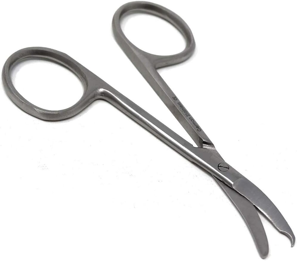 Suture Northbent Stitch Curved Scissors 3.5" - Walmart.com