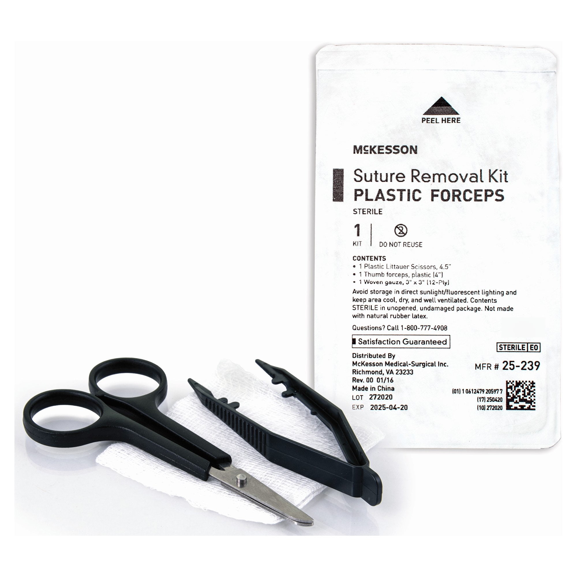 Suture Removal Kit McKesson, 1 kit | 25-239 - Walmart.com
