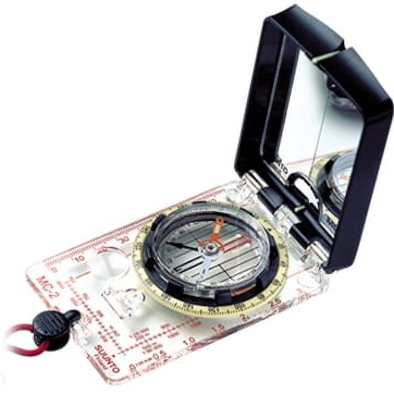 Suunto MC-2 Baseplate Mirror Compass with Declination Adjustment and ...
