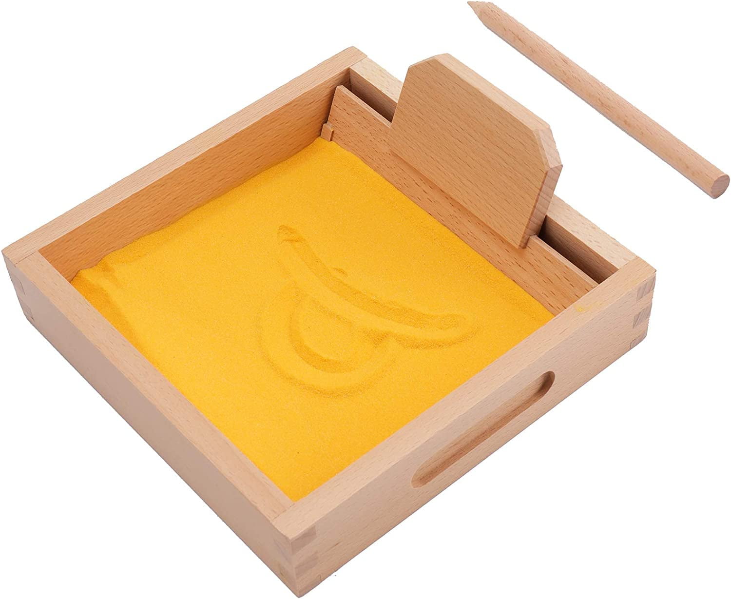 Suwimut Montessori Sand Tray, STF9 Montessori Letter Formation Sand ...