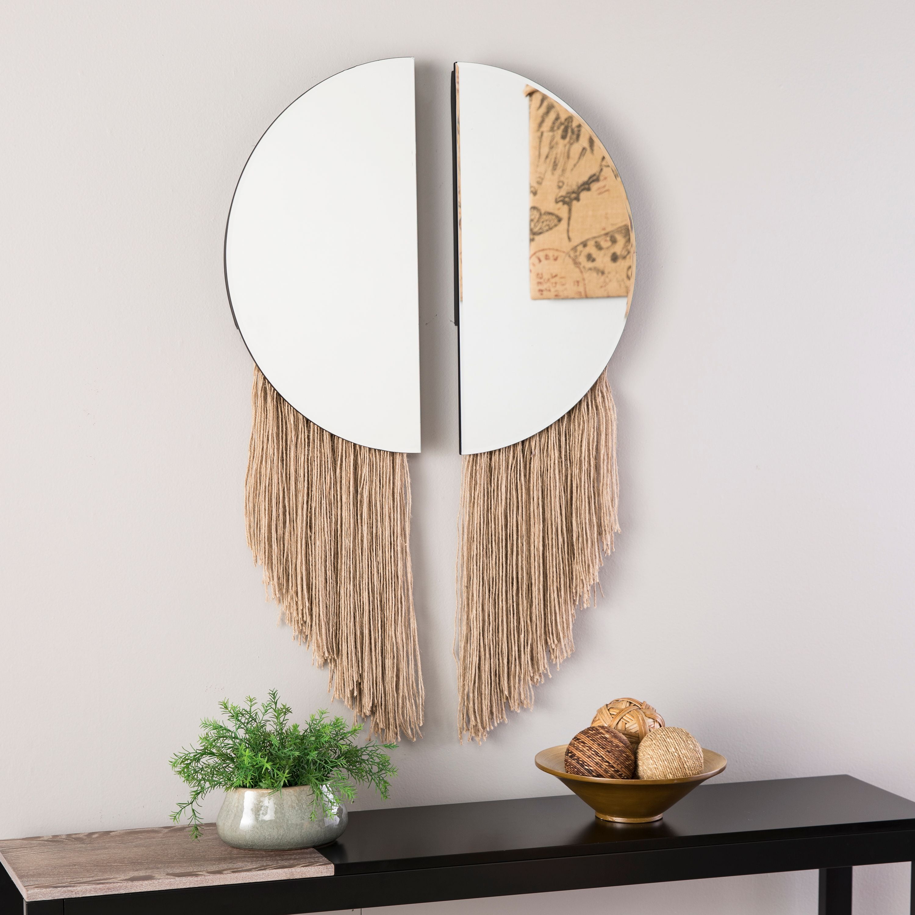 Suwu 2pc Decorative Mirror Set, Mirror - Walmart.com