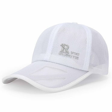Dyfzdhu Unisex Mesh Peaked Cap Outdoor Sunscreen Sunhat Ladies Big Brim ...
