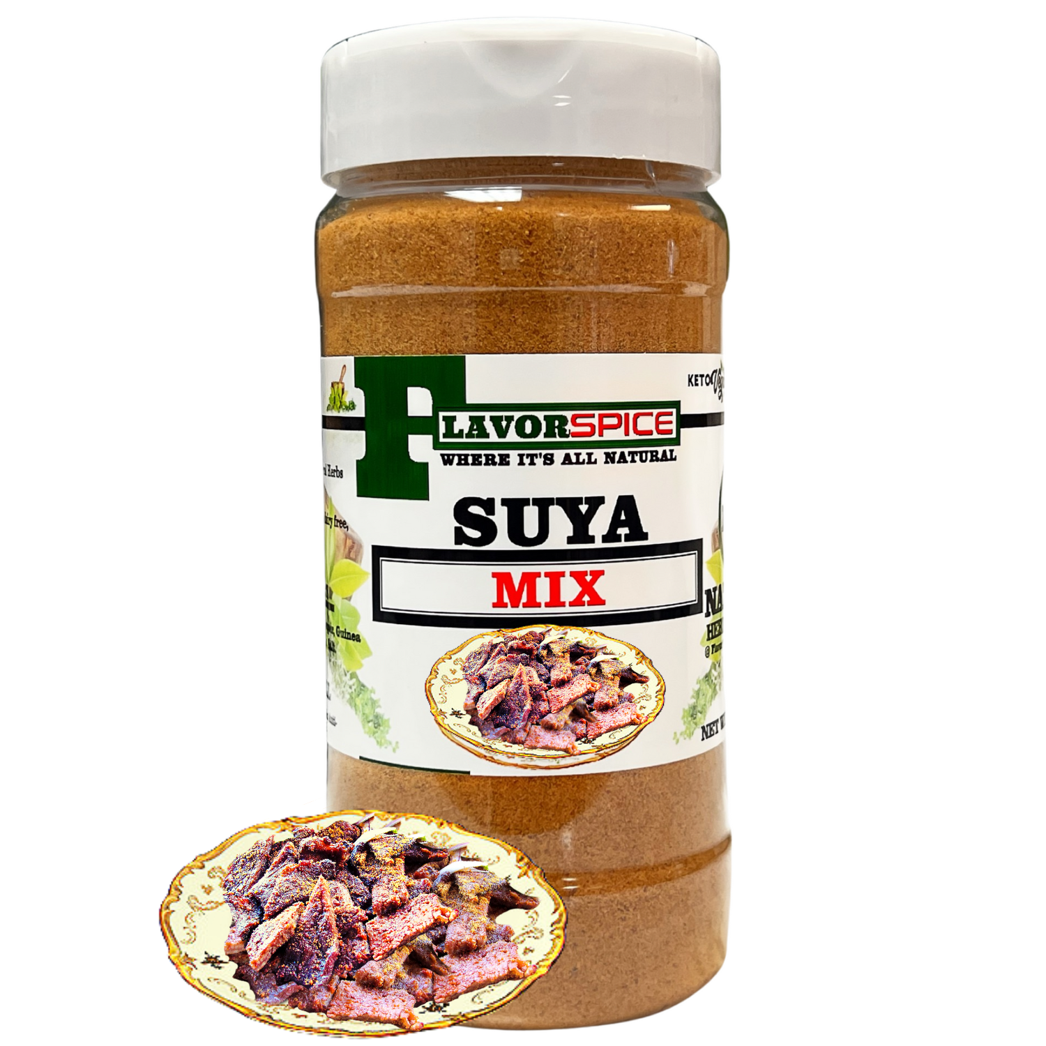 Suya Mix-Naija Crafted with 100% Herbs and Spices with No Artificial or ...