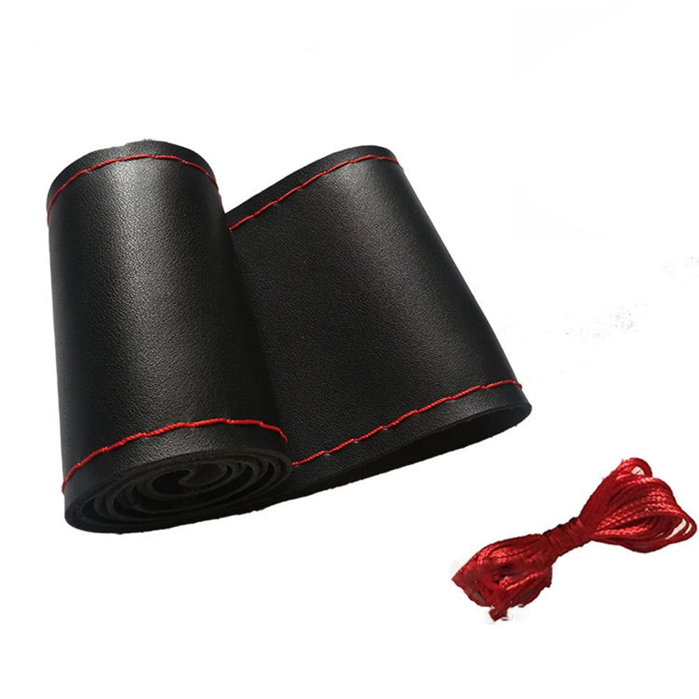 Suyin DIY Car Steering Wheel Cover with Needles and Thread ,Suitable ...