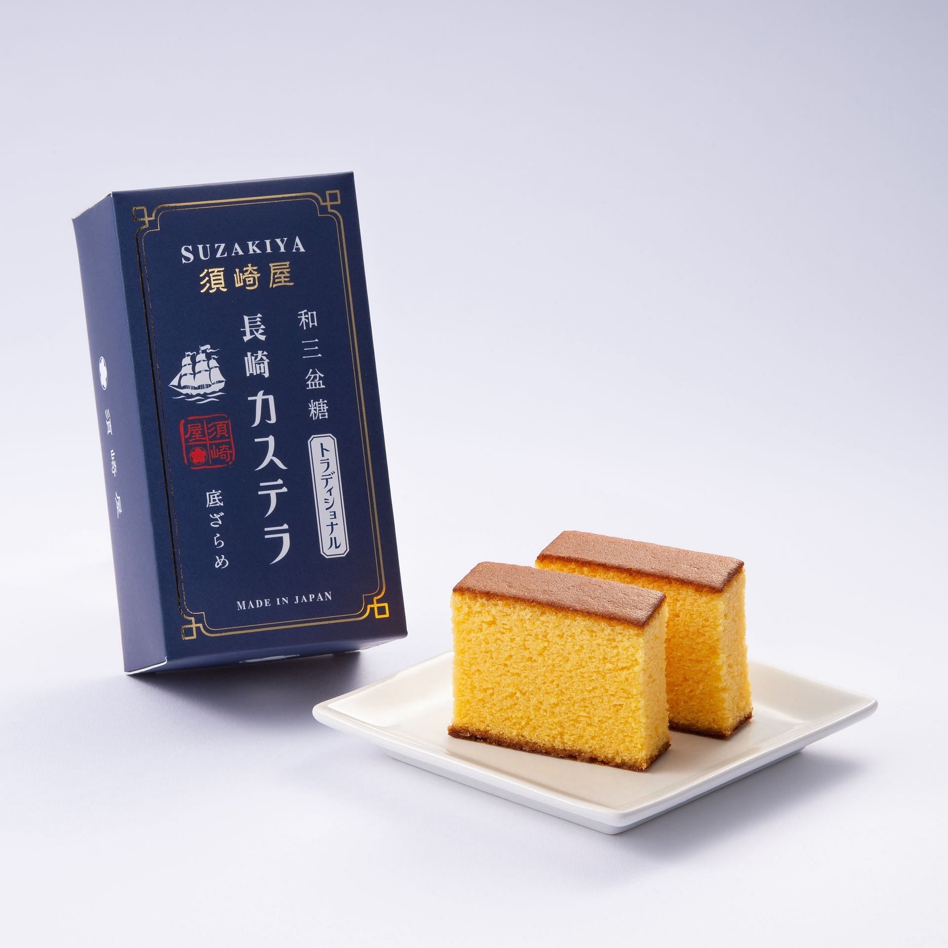 Suzakiya Baked Pastry Nagasaki Wasanbon Castella Cake, Authentic Baked ...