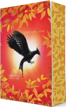 Suzanne Collins Catching Fire Deluxe Edition Paperback with Stenciled ...