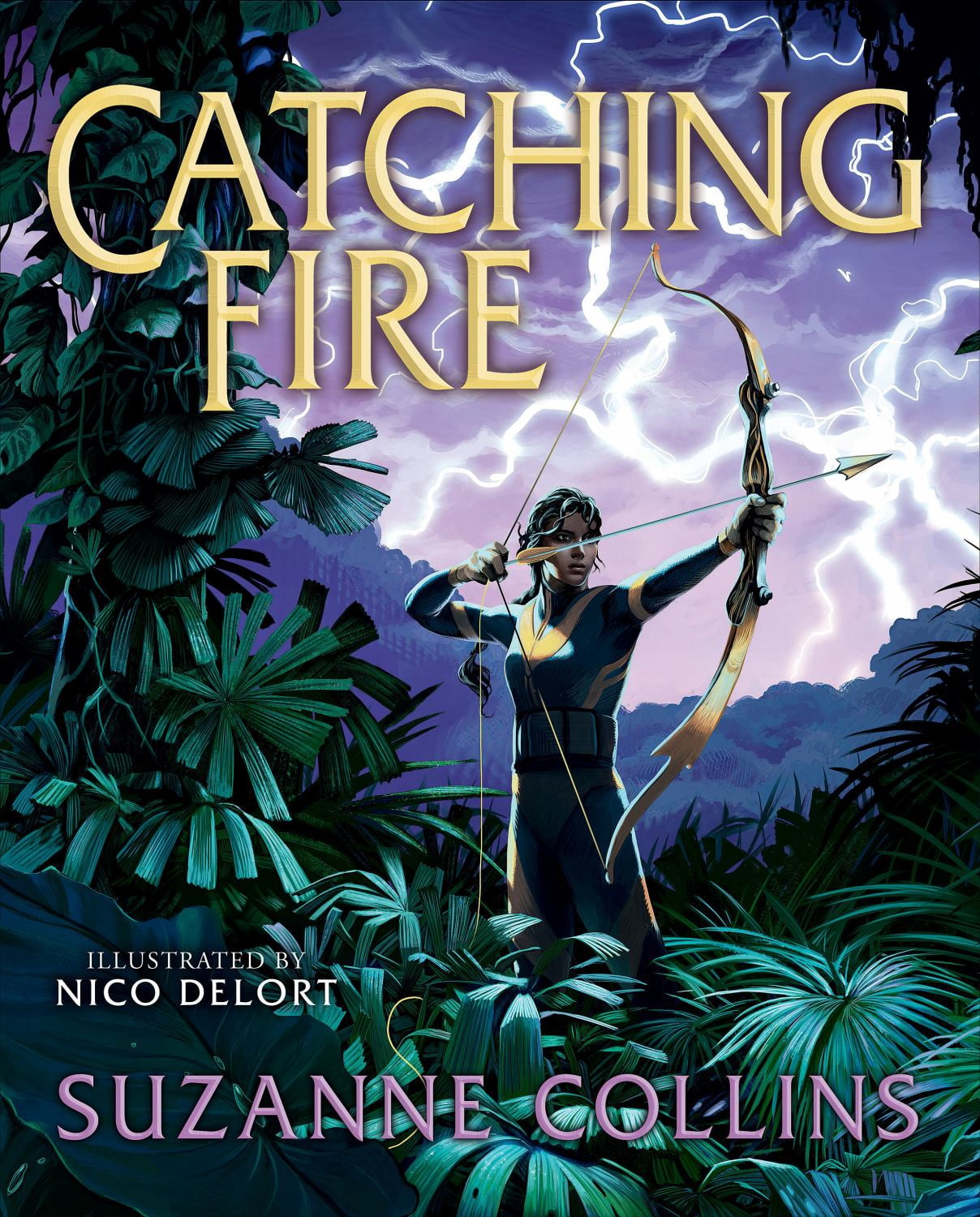 Suzanne Collins, Catching Fire, Illustrated Edition, Hardcover ...