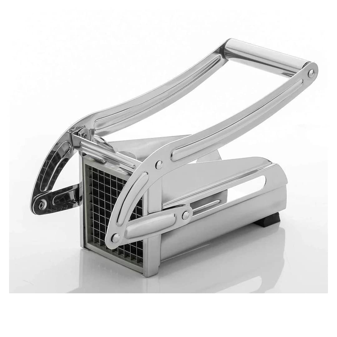 Suzec Stainless Steel French Fries Potato Chips Strip Cutter Machine, 1 ...