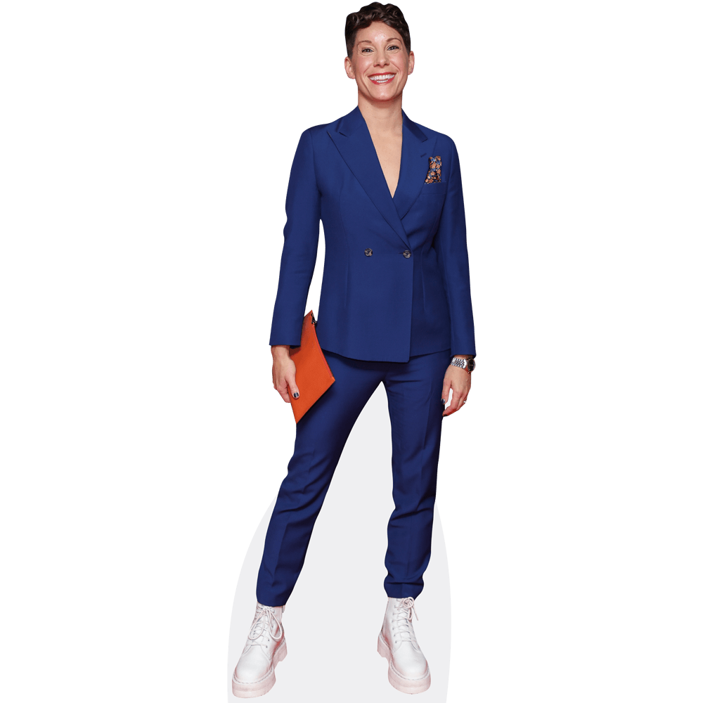 Suzi Ruffell (Blue Suit) Mini Cardboard Cutout Standee - Walmart.com