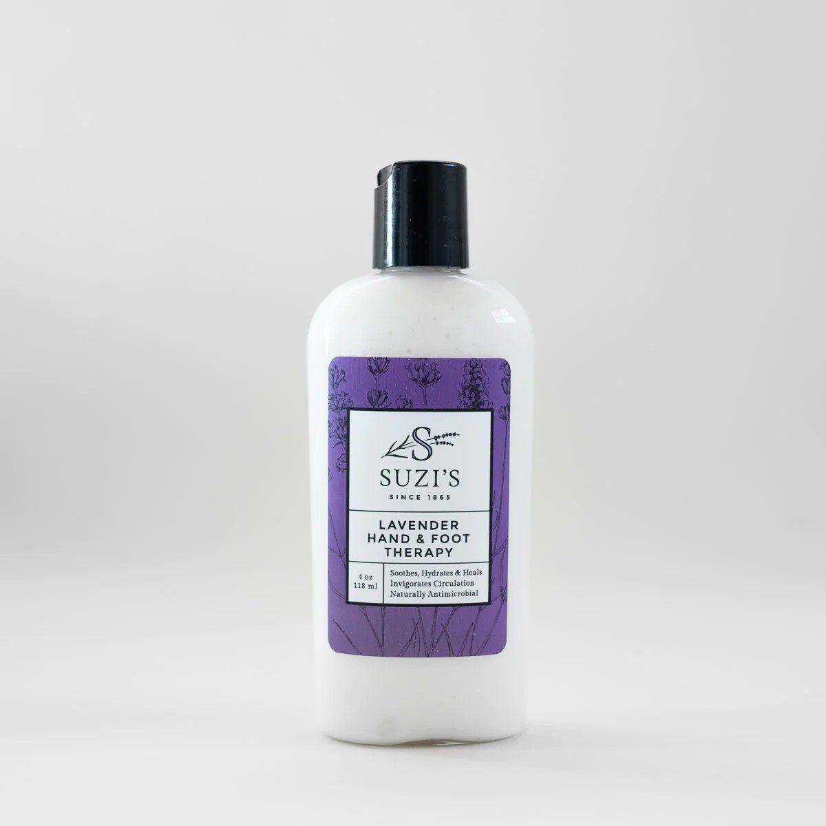 Suzi's Lavender Lavender Hand & Foot Therapy 4 oz Liquid - Walmart.com