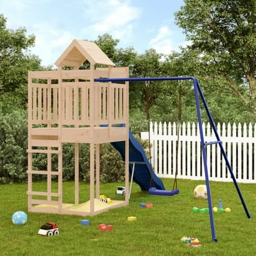Congo Monkey Playsystem Voyager Wooden Swing Set - Walmart.com