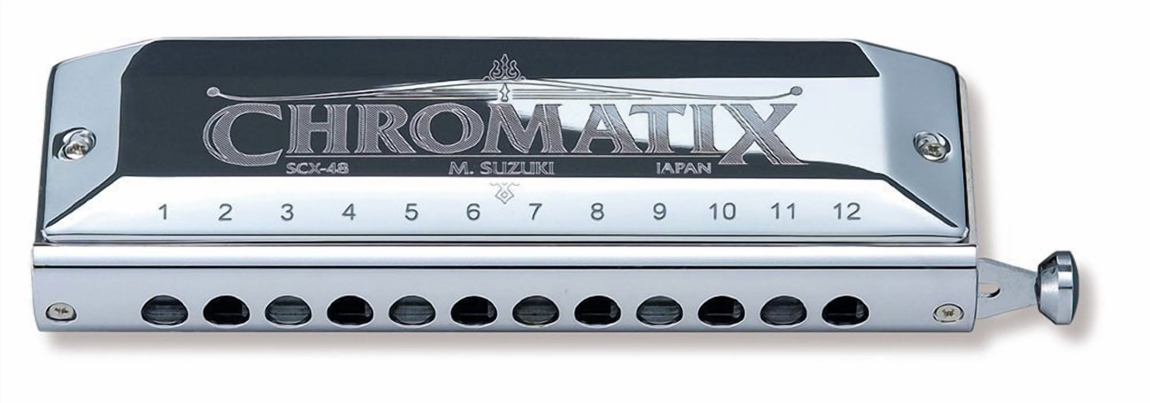Suzuki SCX-48-D-U Chromatix Series Harmonica 12 Hole Key D - Walmart.com