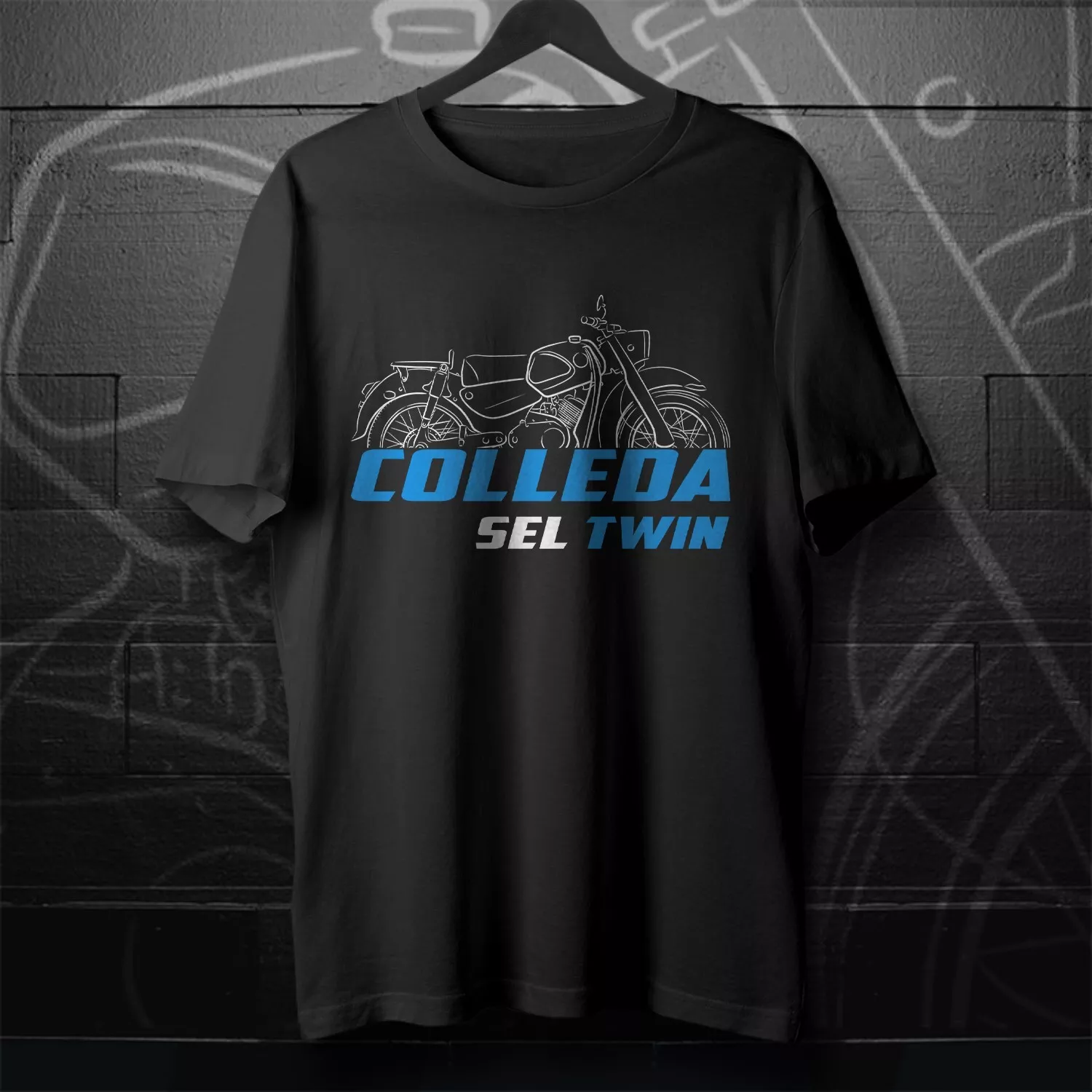 Suzuki Colleda Sel Twin 125SB /SB-2 1959-1960 - Motorcycle T-Shirt for ...