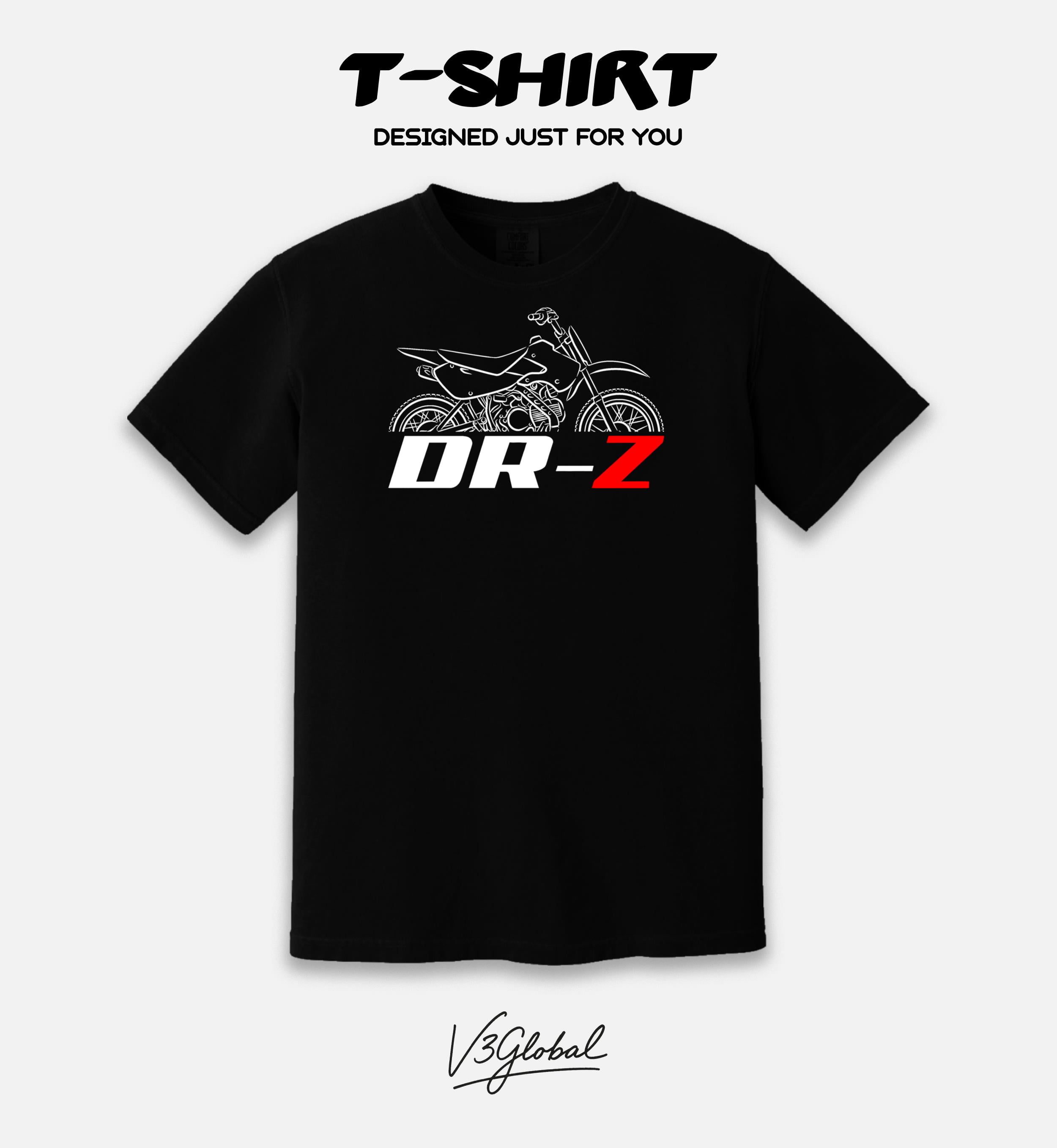 Suzuki DRZ 110 Motorcycle Off Road Dirt Bike Rider Comfort Color T ...