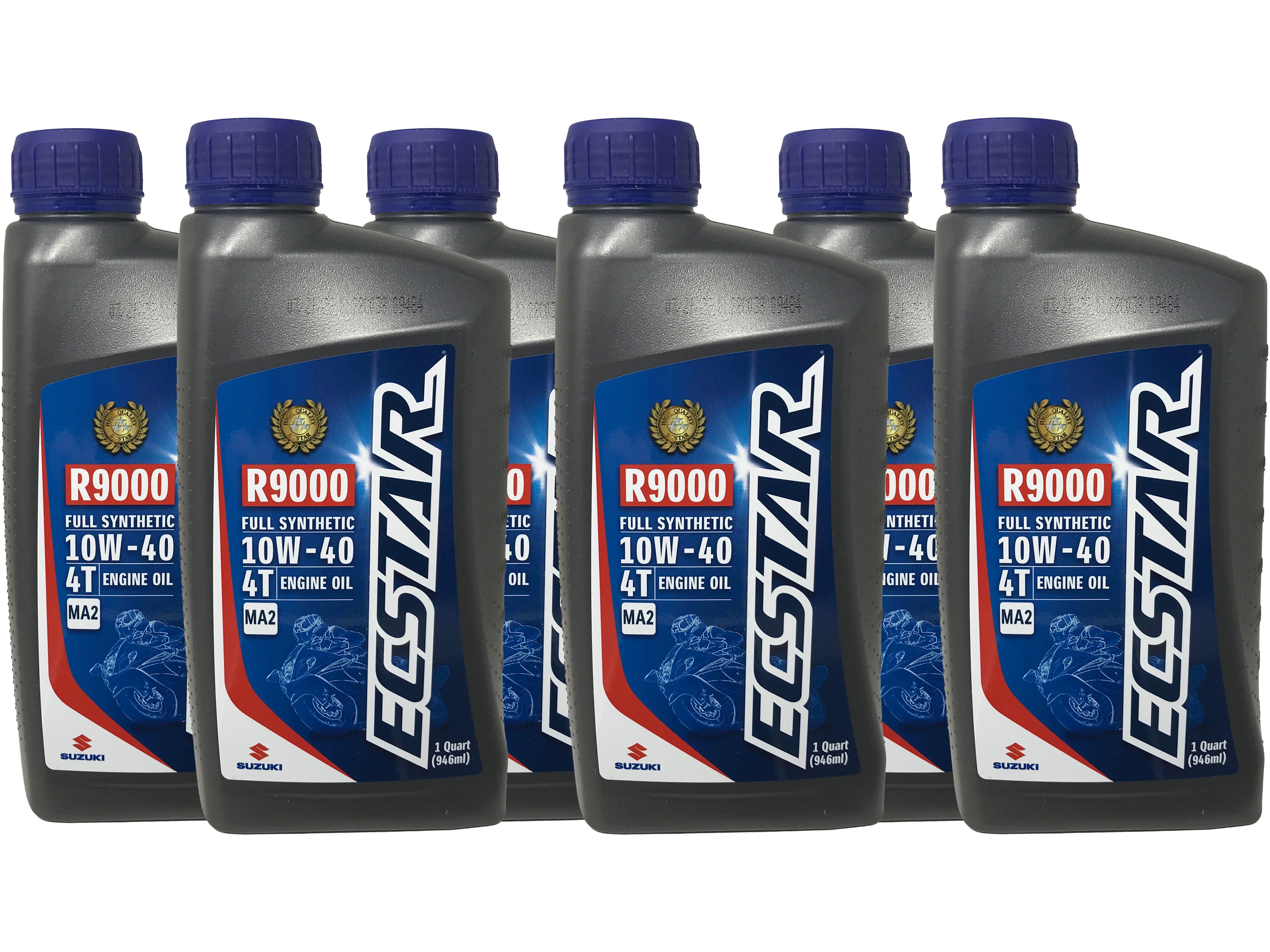 Suzuki Ecstar 10W40 R9000 FullSynthetic Motor Oil 990A0-01E40-01Q - 6 ...