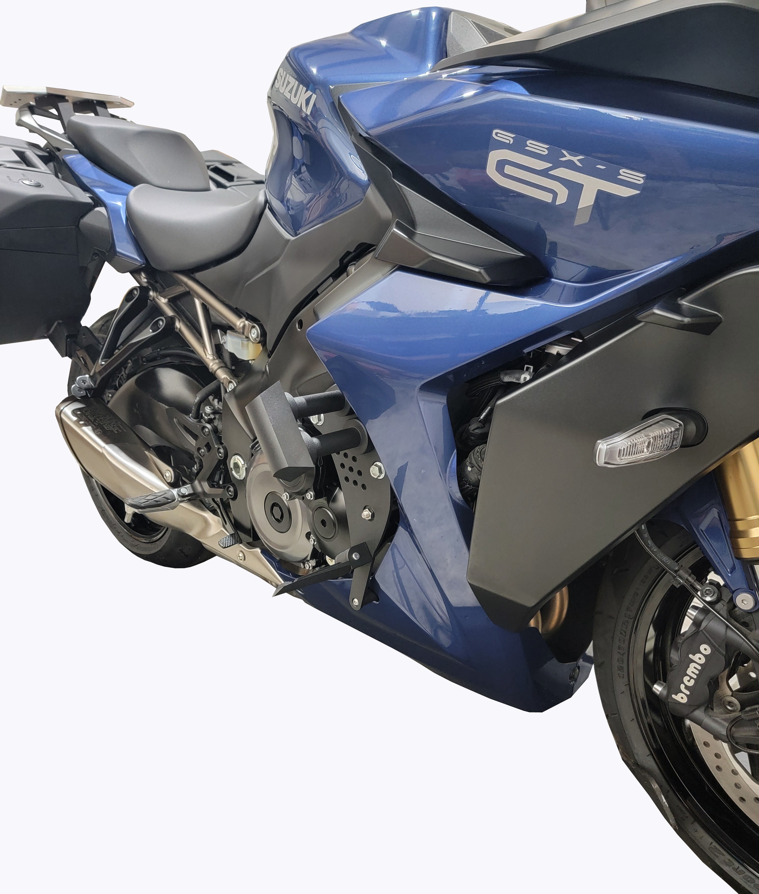 Suzuki GSX-S1000 GT GT+ Touring Peg FRONT Tip Over Protection COMBO V2 ...