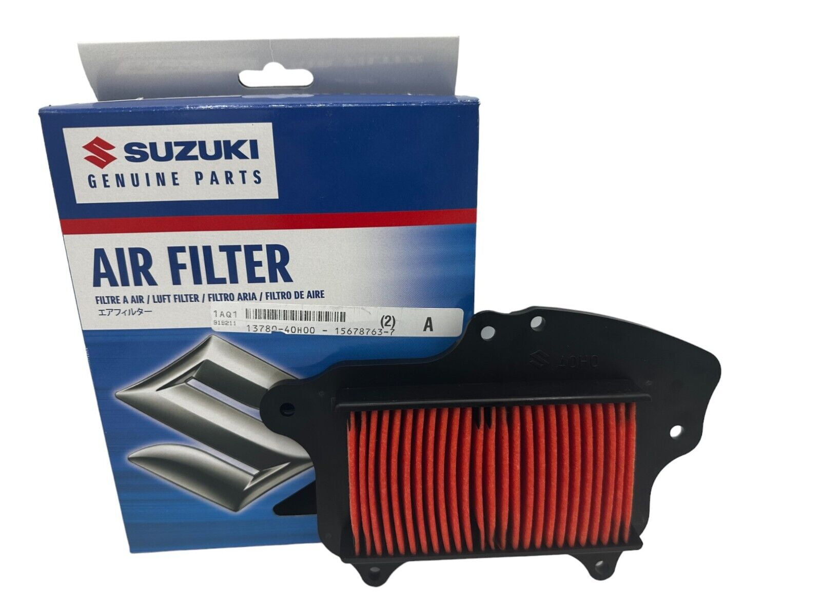 Suzuki Genuine OEM Air Filter 13780-40H00 - Walmart.com