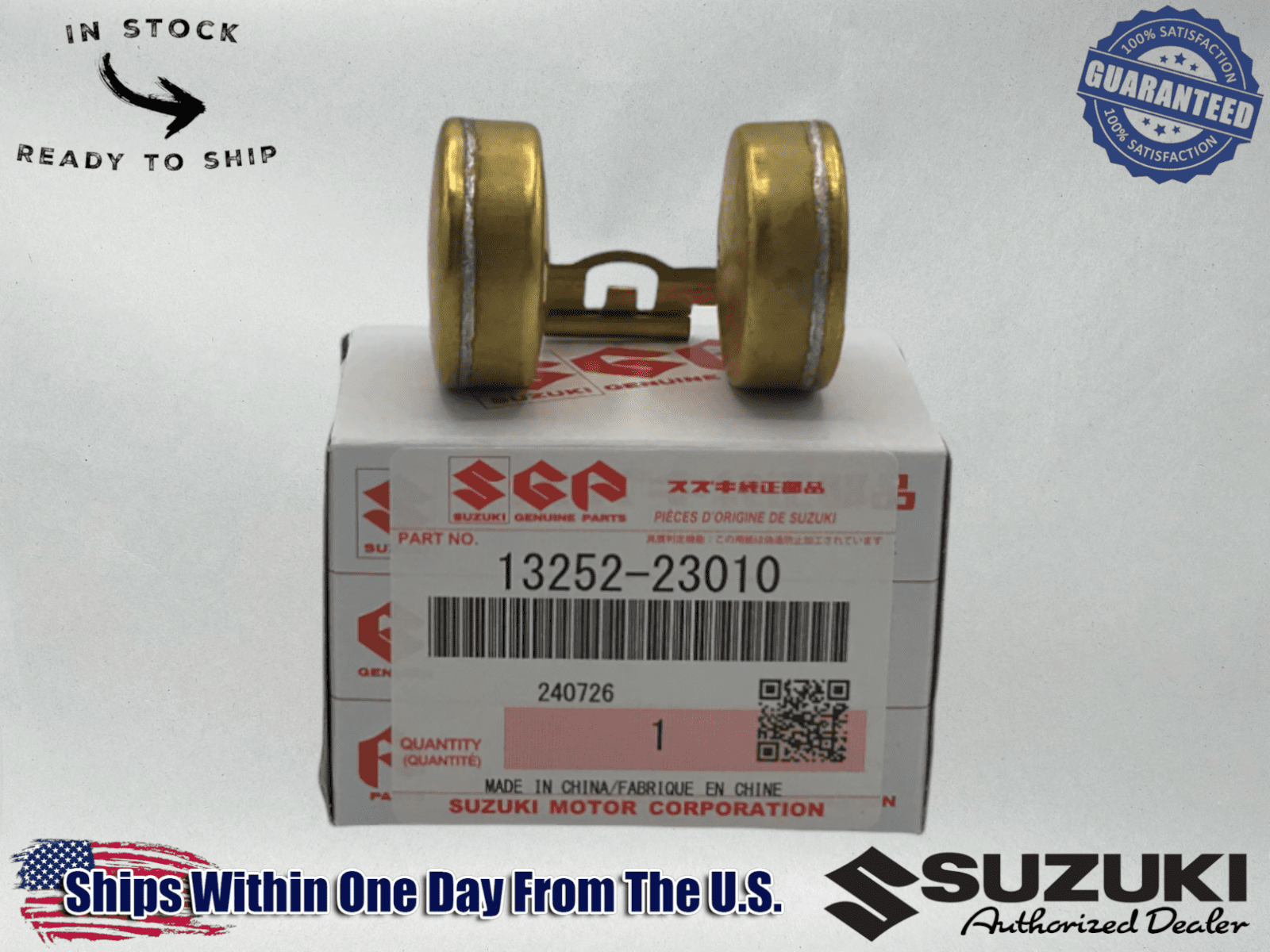 Suzuki Genuine OEM Authentic CARBURETOR FLOAT INTRUDER 13252-23010 1 ...