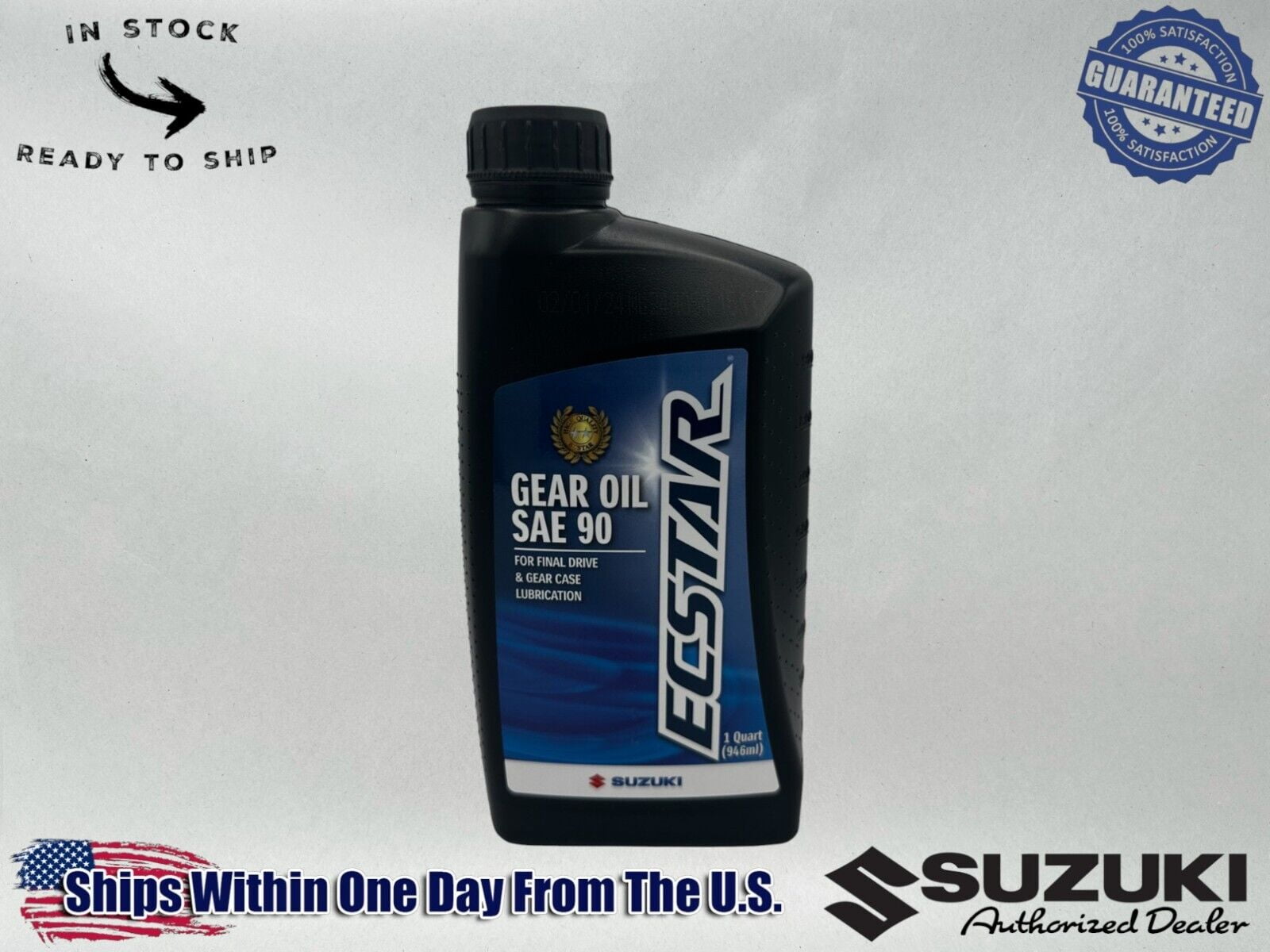Suzuki Genuine OEM Authentic Ecstar Gear Oil SAE 90 990A0-01E81-01Q ...
